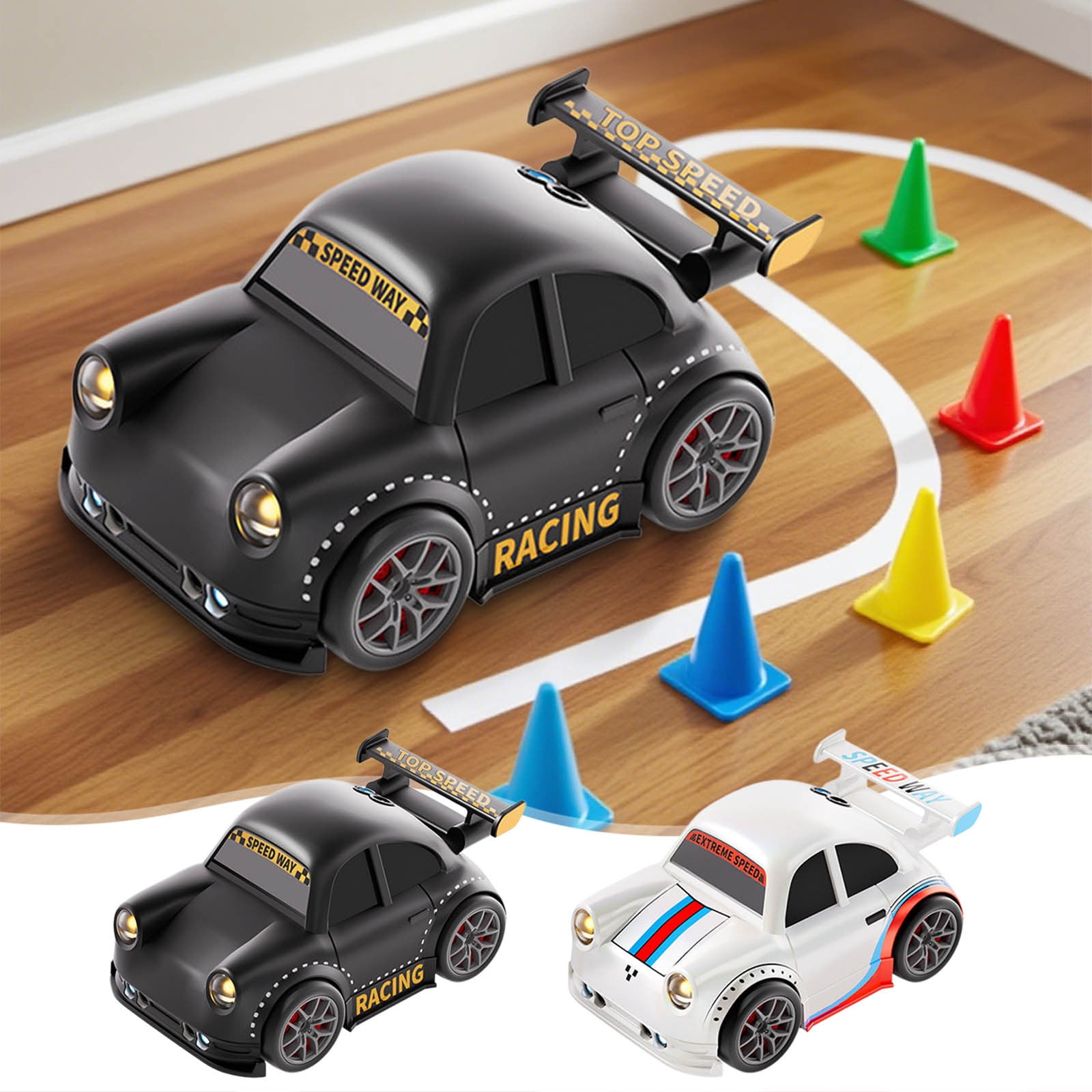 Viflosae Car Toy Kids Cars Christmas Toys for Kids Smart Induction ...