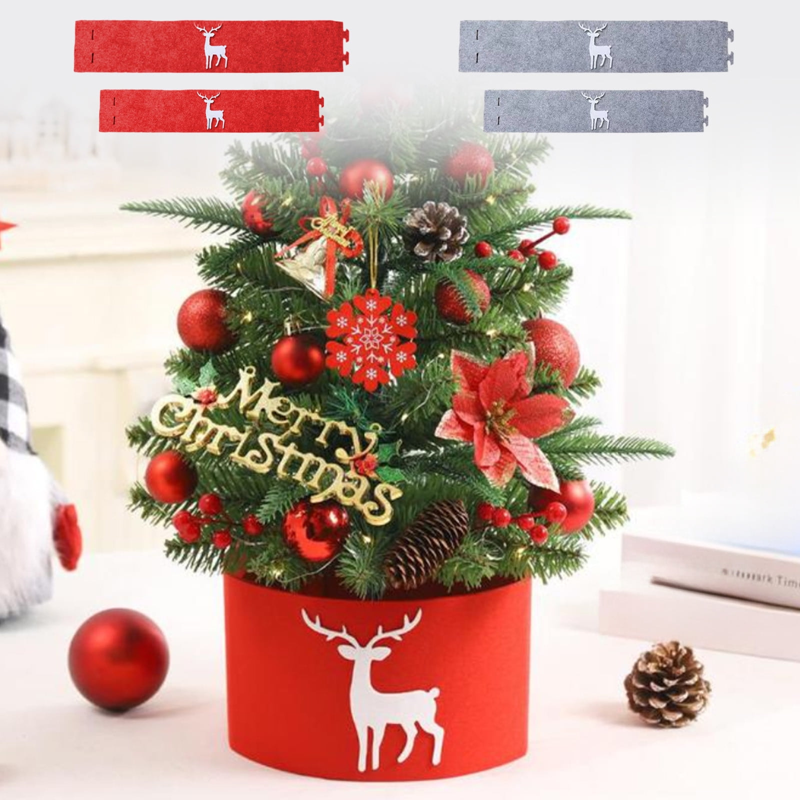 Viflosae Christmas Tree Collars for Artificial Trees Xmas Tree Collar ...