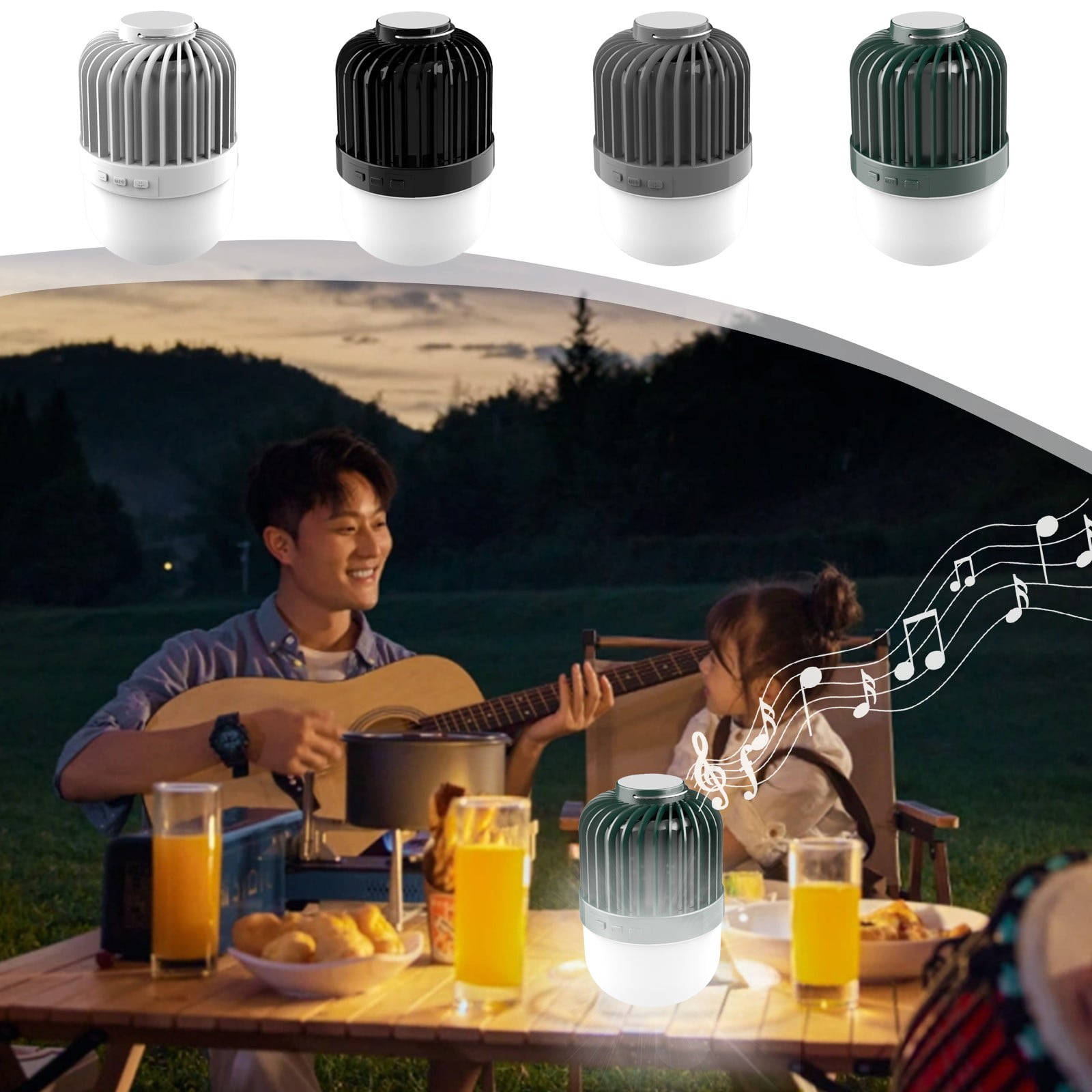 Viflosae Desk Lamps for Home Office Bedside Table Lamps Bluetooth ...