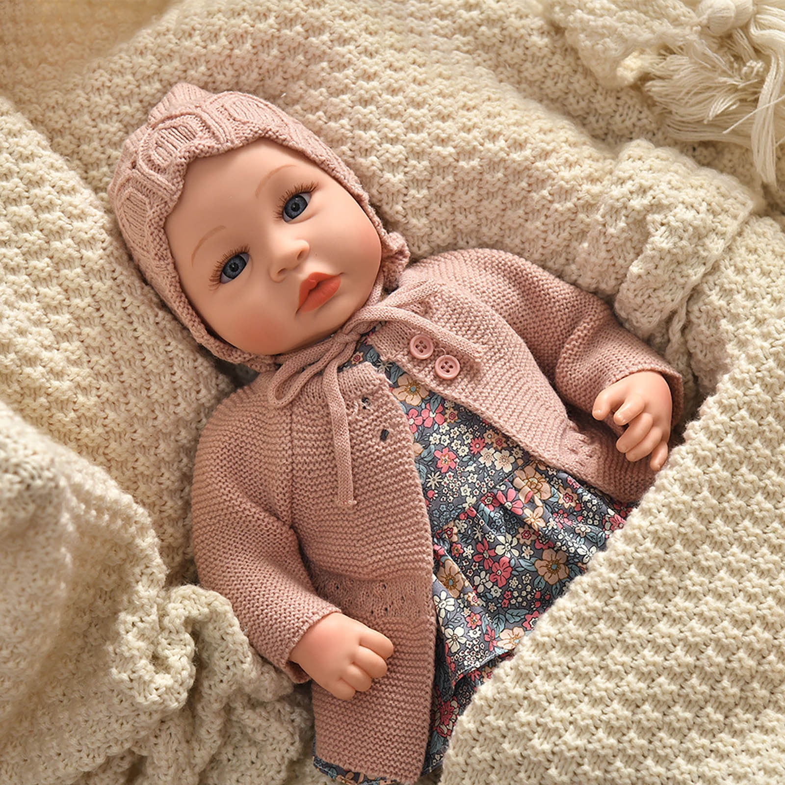 Up to 60% off Viflosae Dolls for 3 Year Old Girls Mu帽ecos Lifelike Reborn Girl Body Vinyl Limbs ...