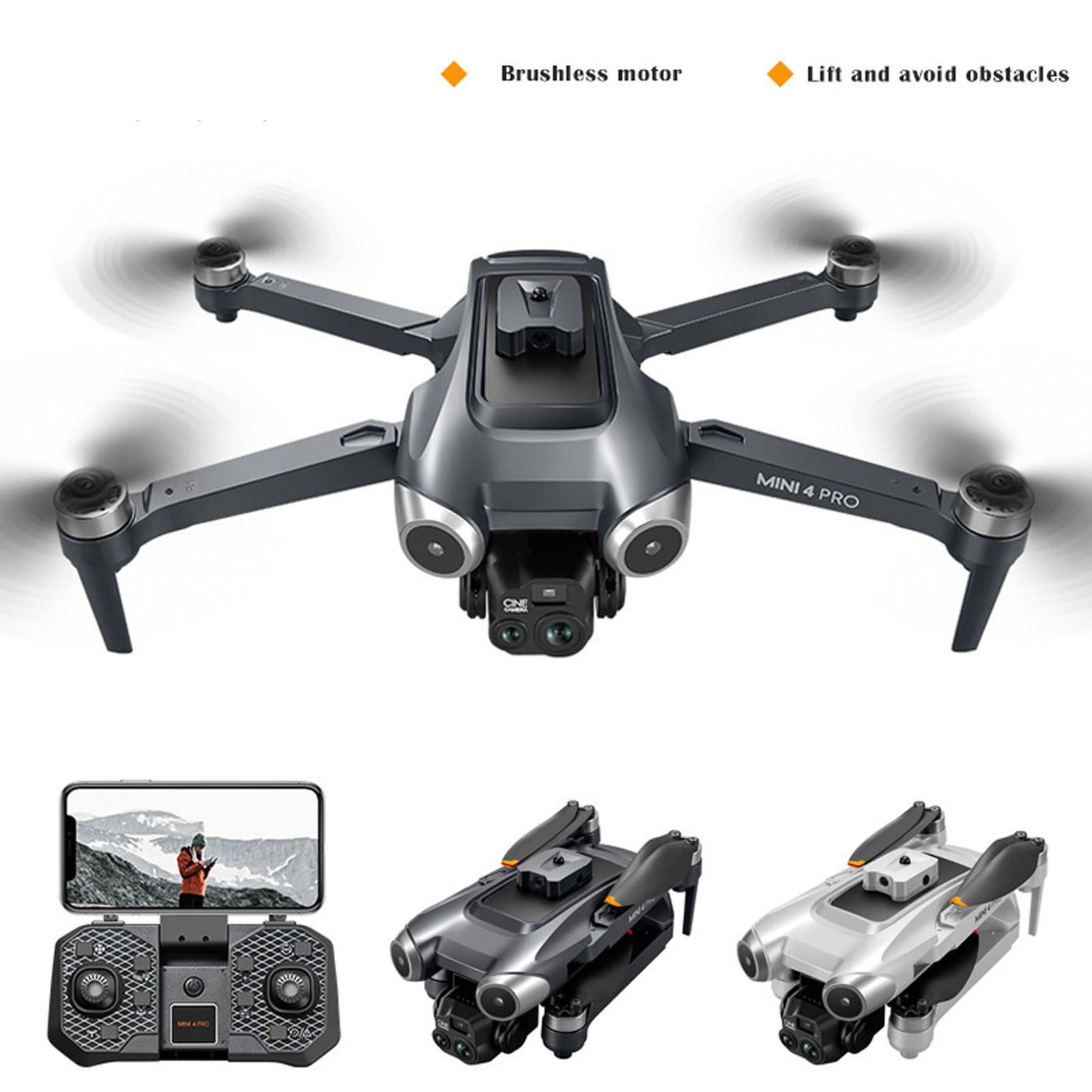 Viflosae Drones with Camera for Adults 4k The V600 Brushless Drone Hd ...