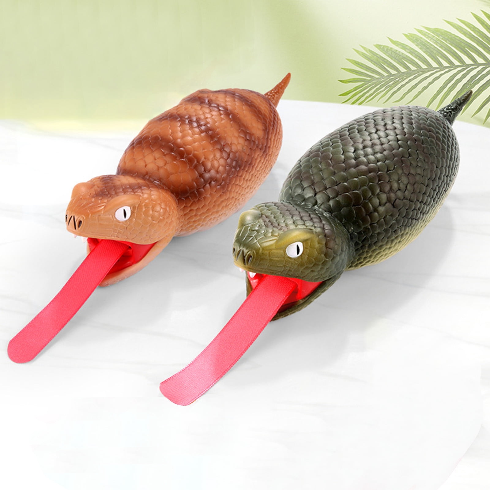 Viflosae Fidget Toys Stress Relief Toy Tongue Sticking Snake Pinching ...