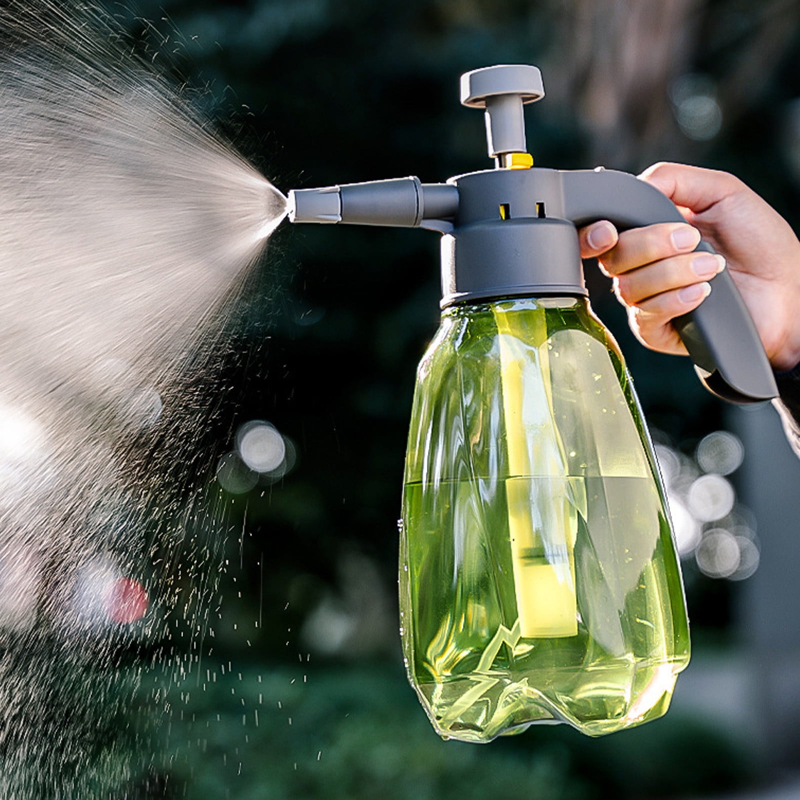 Viflosae Garden Pump Sprayer, 1.5 Liters Watering Can Large Outdoor ...