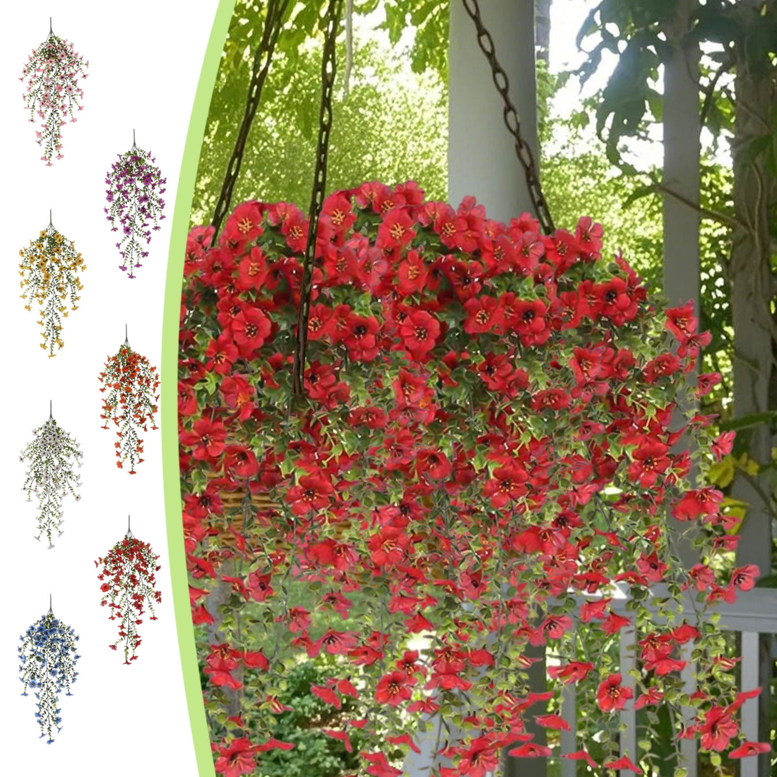 Viflosae Hanging Flowers for Decoration Artificial Flowers Table Decor ...