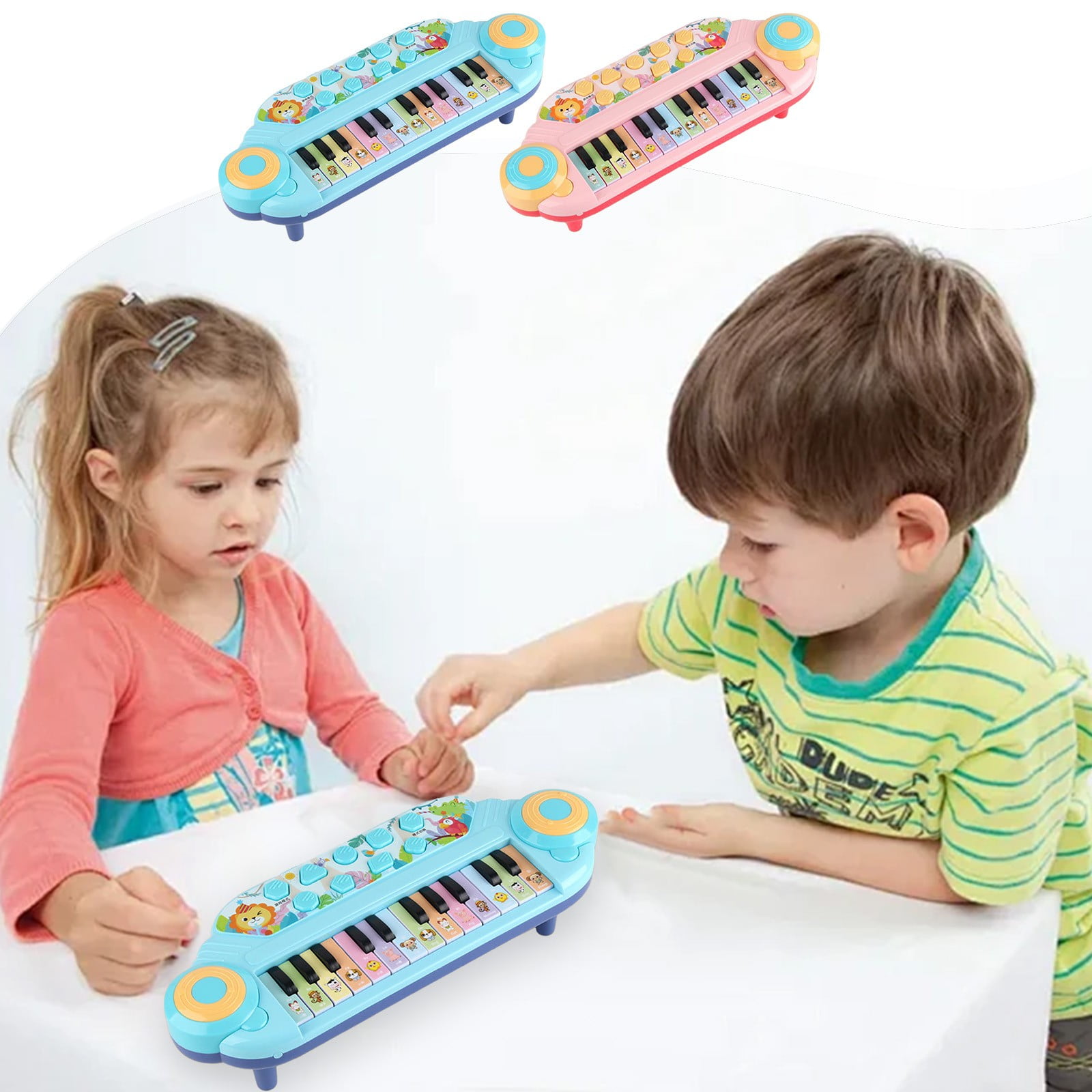 Viflosae Kids Piano Keyboard Music Educational Instrument Toy Multi ...