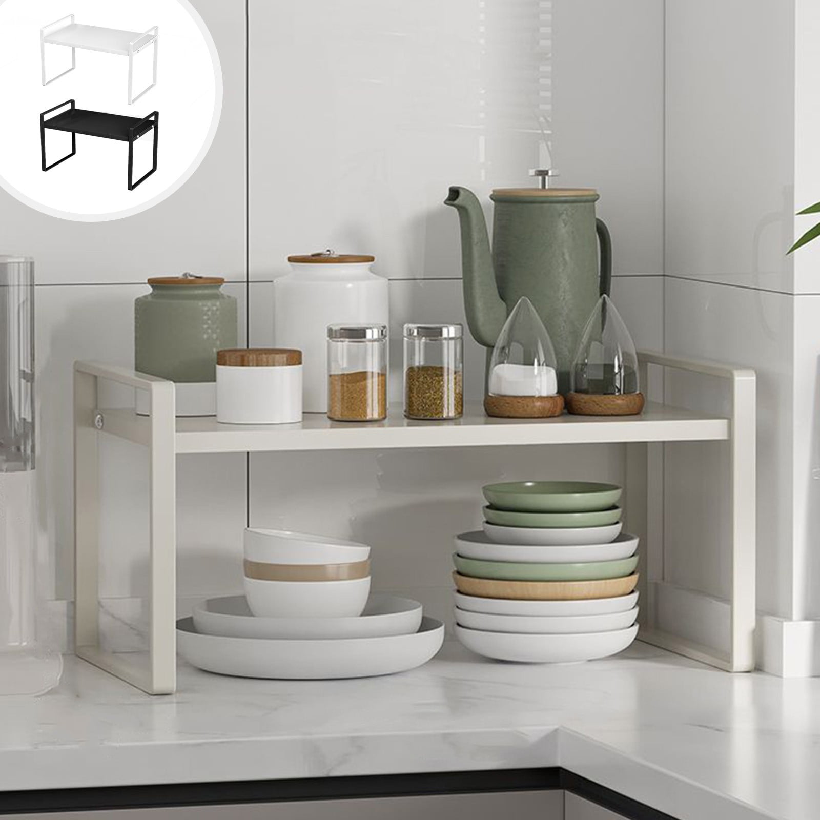 Viflosae Kitchen Shelf Corner Shelf Wall Mounted Multi Functional ...