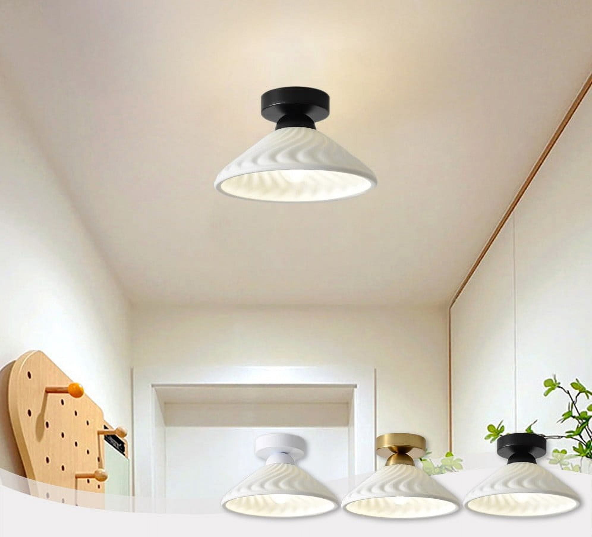 Viflosae LED Ceiling Light Small Chandelier Pendant Light Balcony ...