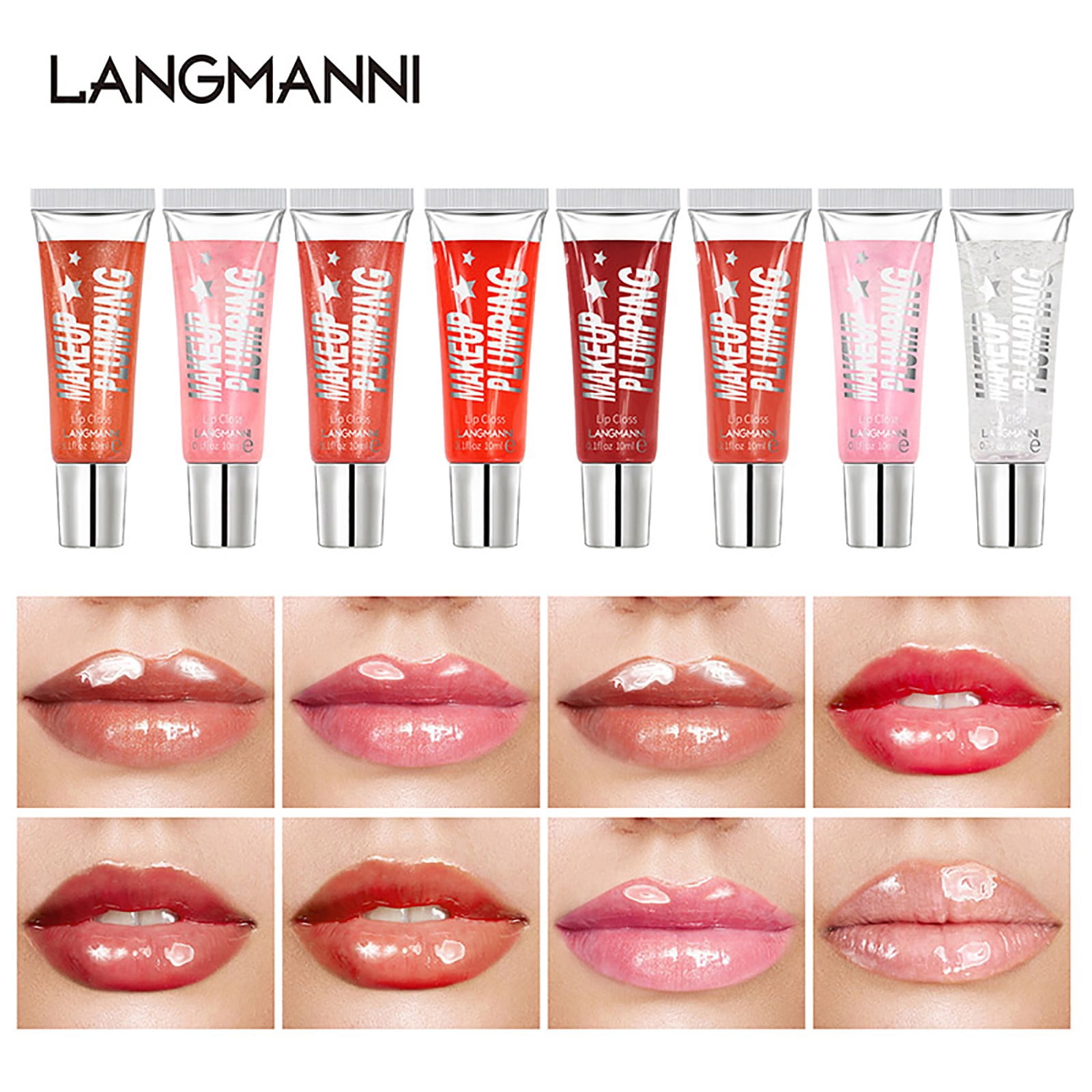 Viflosae Langmanni Clear Lip Balm Moisturizing Soft Lip Balm Lip Stain ...