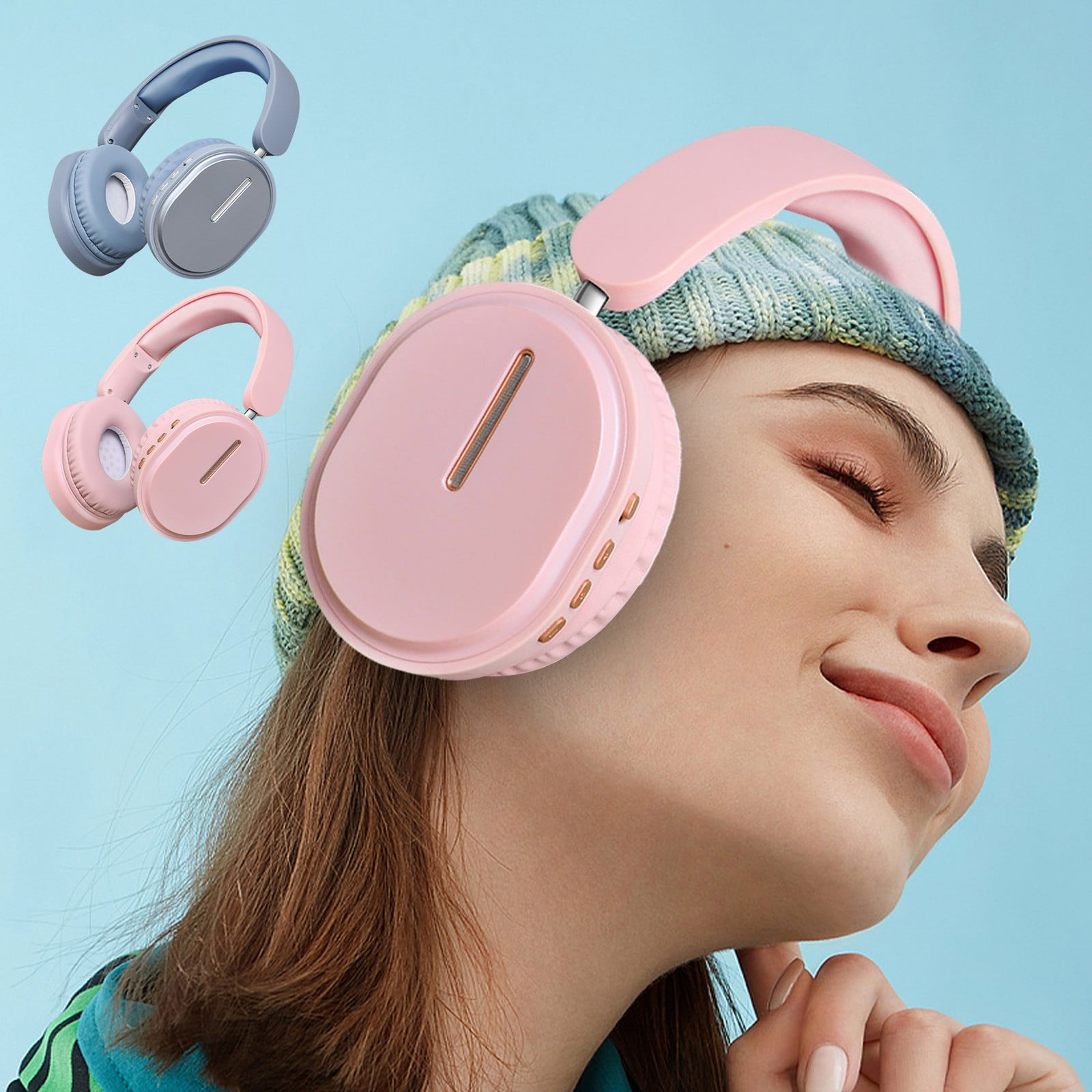 Viflosae Noise Canceling Headphones Wired Headphones Headset Bluetooth ...