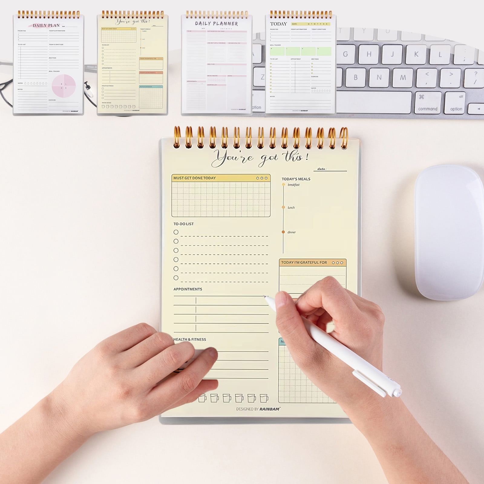 Viflosae Notebooks Notebooks for Work A5 Coil Planner Simpley Student ...