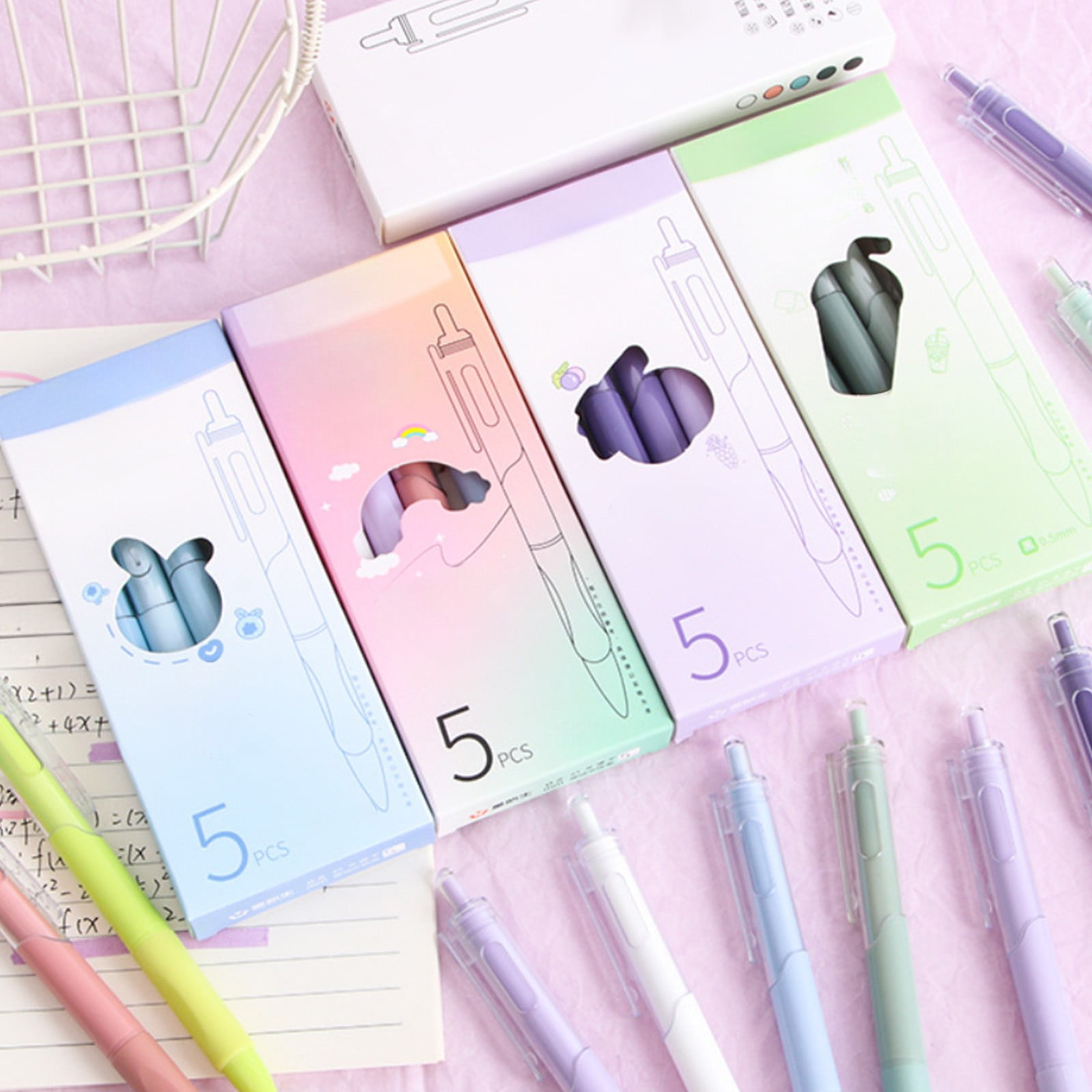 Viflosae Office Pens Pens for Teachers Morandis Series Black Pen ...