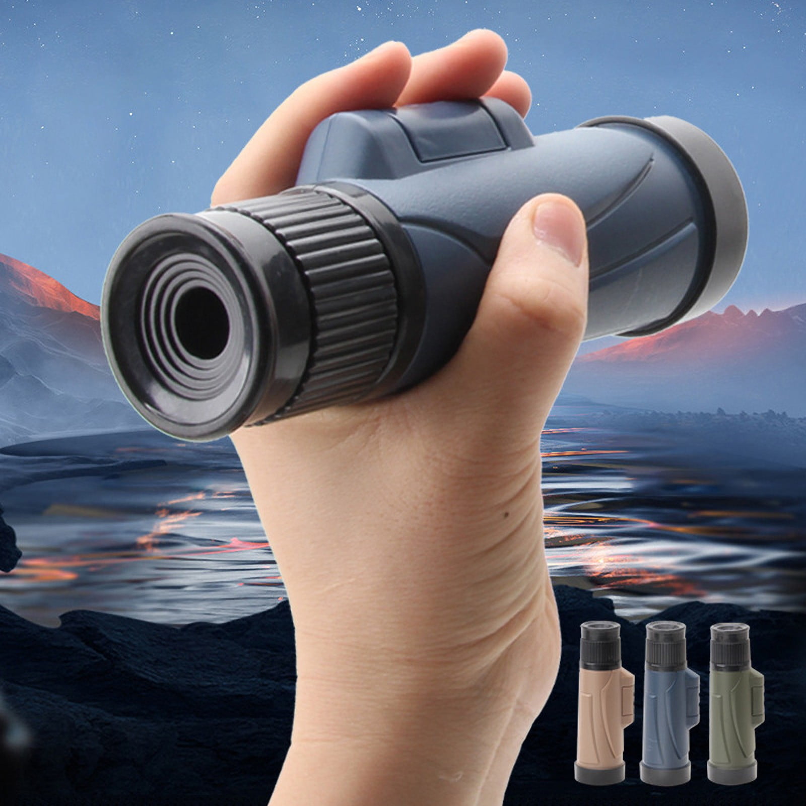 Viflosae Outdoor Play Toys Mini Monocular Telescope Portable Outdoor ...