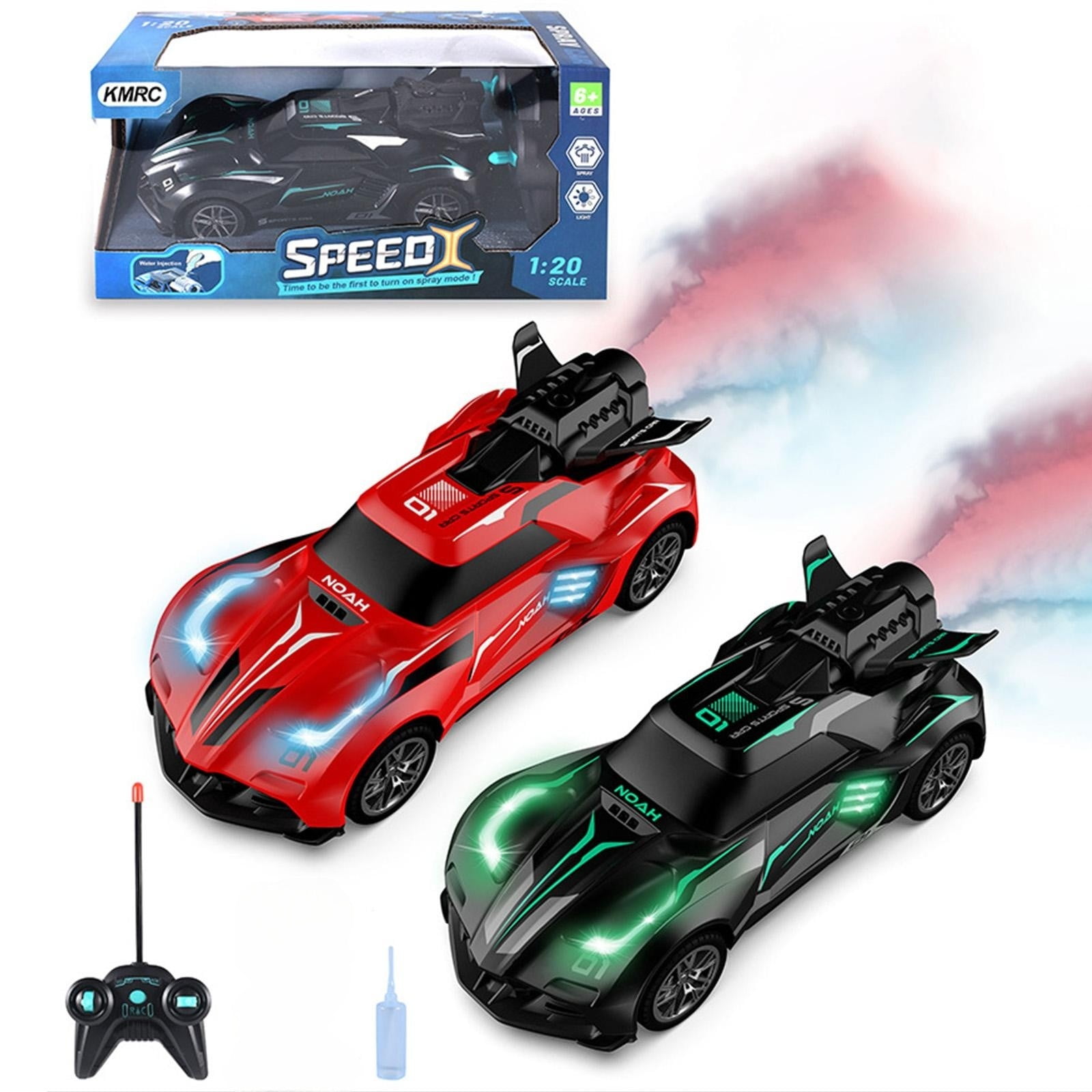 Viflosae Rc Cars Spray Remote Control Car 1:20 High-speed Racing Car ...