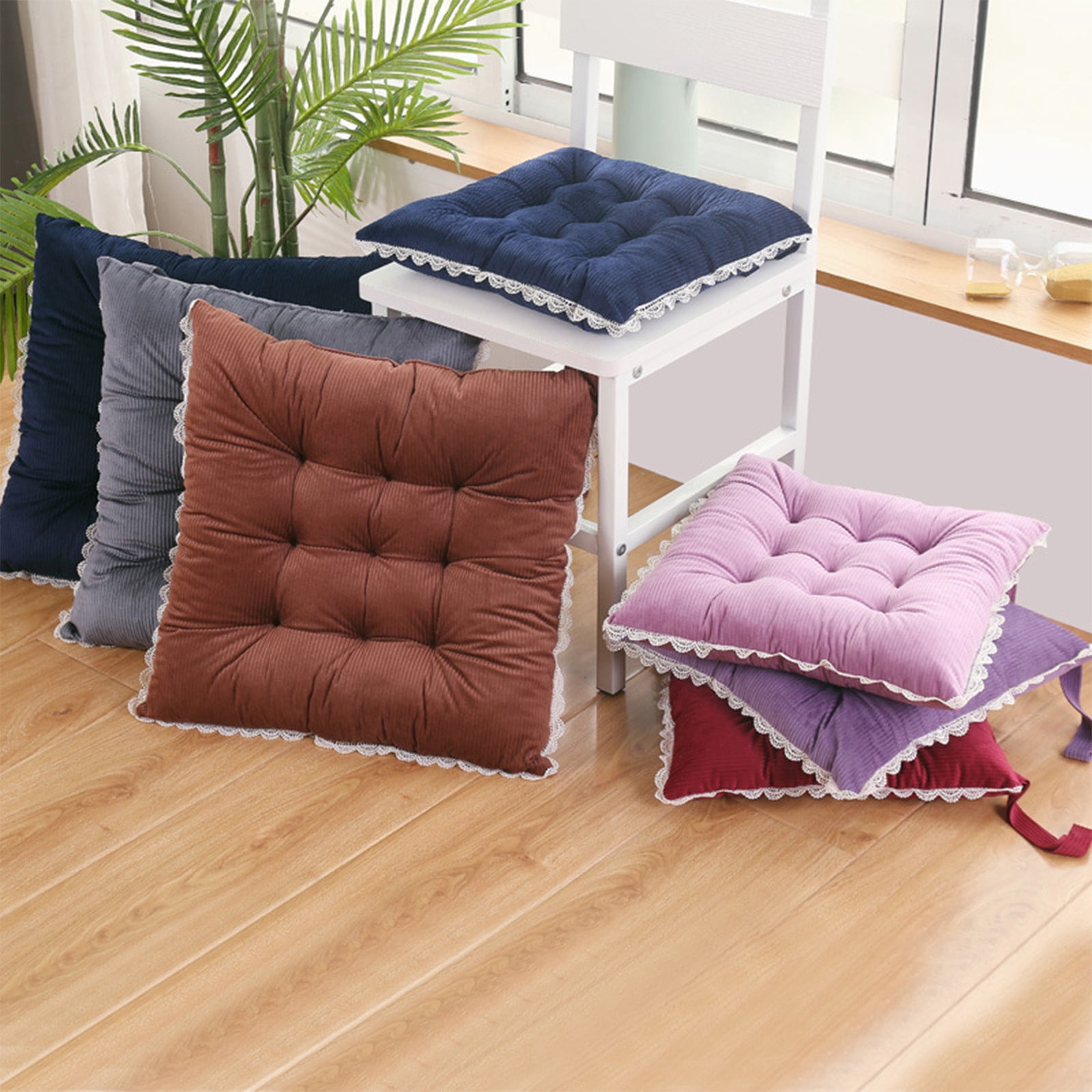 Viflosae Seat Cushions for Office Chairs Office Cushion Solid Color ...