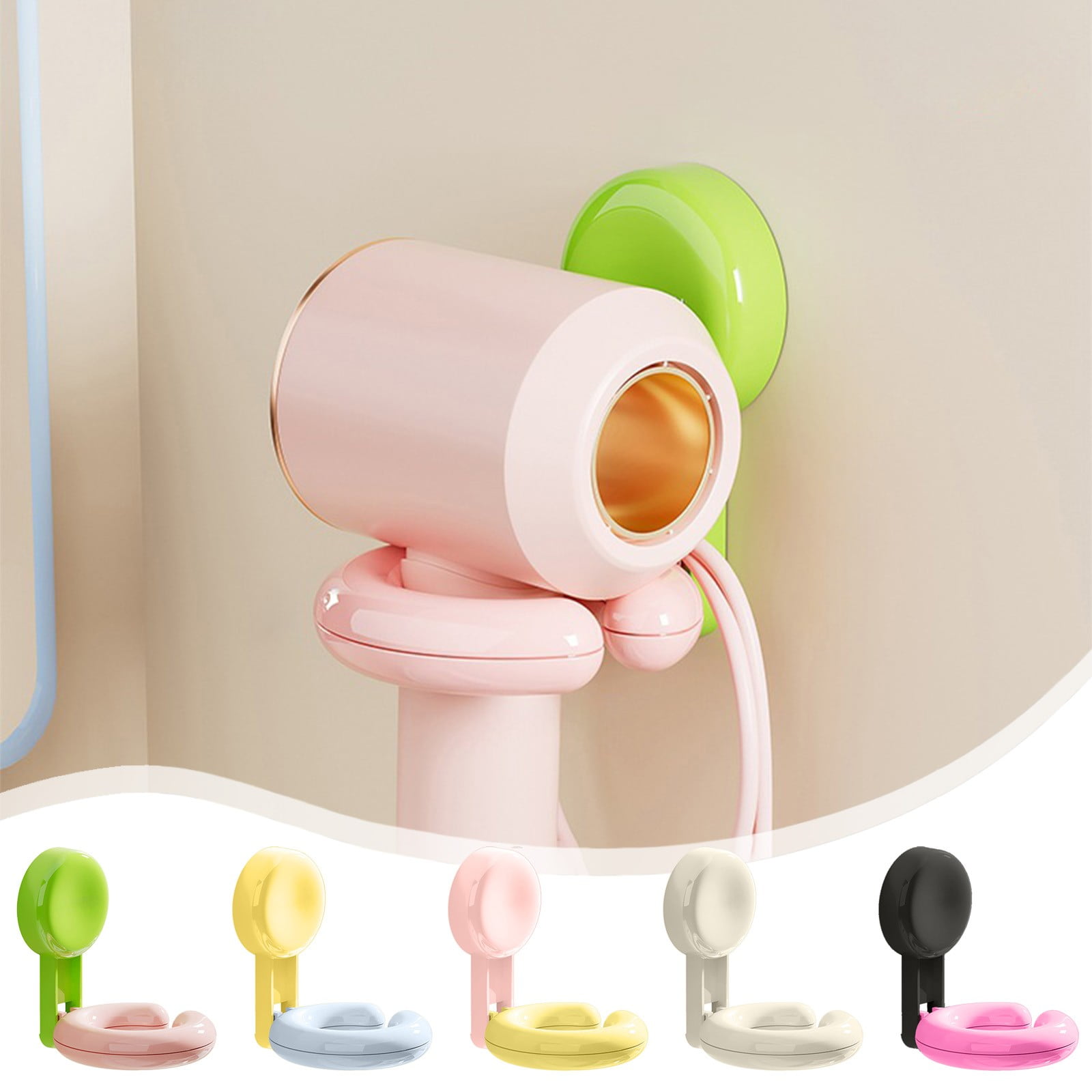 Viflosae Small Corner Shelf Bathroom Furniture Hair Dryer Storage Rack ...