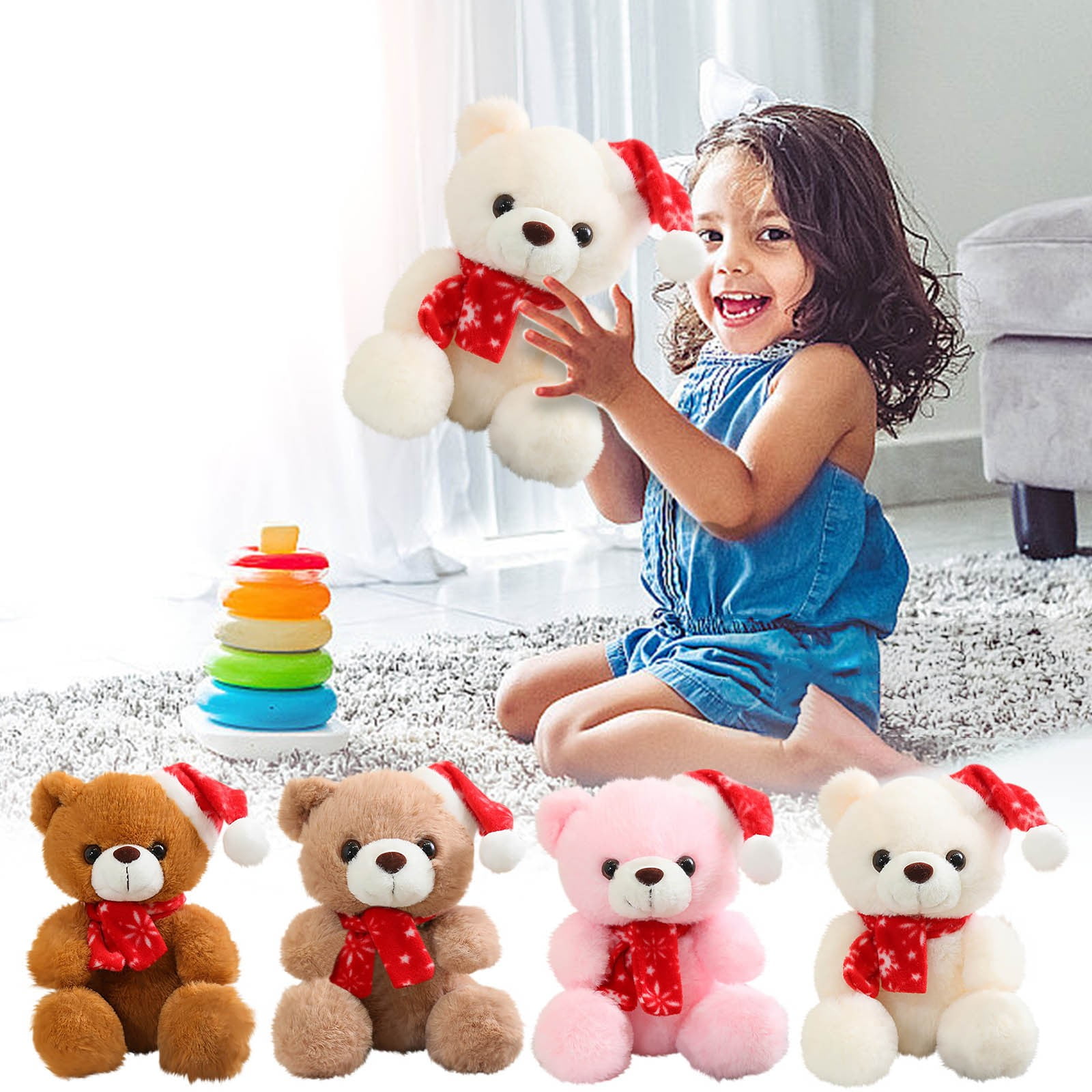 Viflosae Small Stuffed Animals Secret Santa Gifts for Women Friends ...