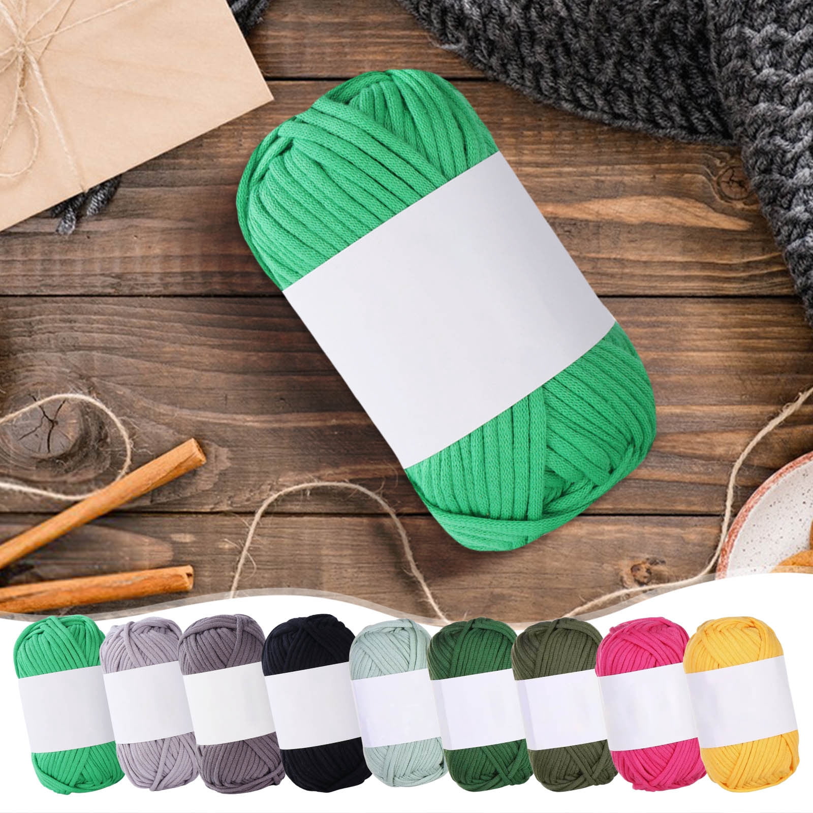 Viflosae Soft Yarn Thick Yarn Colorful Hand Knitting 50g Knitting ...