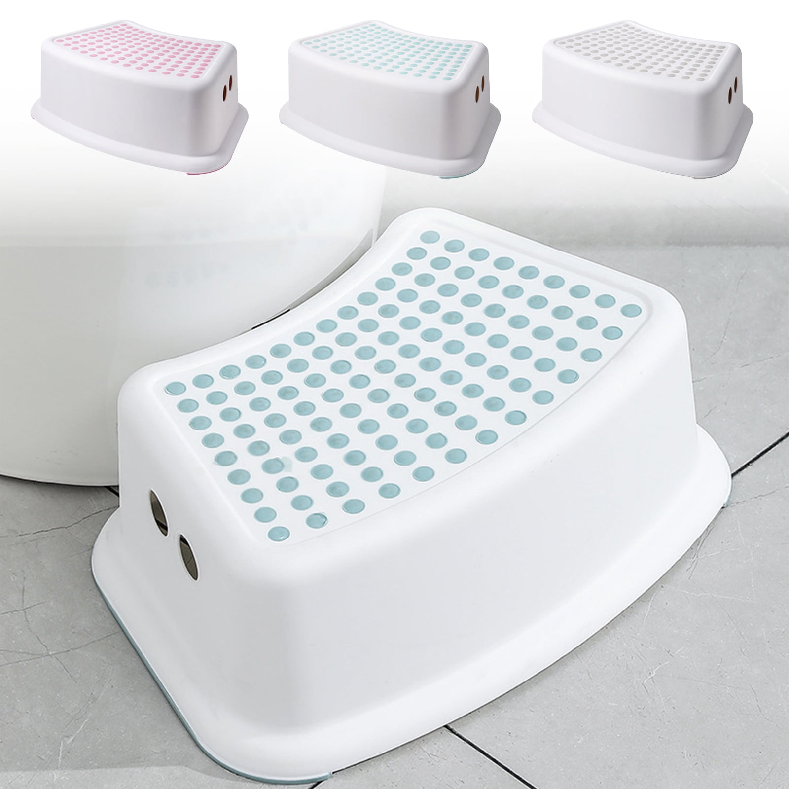 Viflosae Step Stool Toilet Stool Squatting Poop Stool Bathroom Potty ...