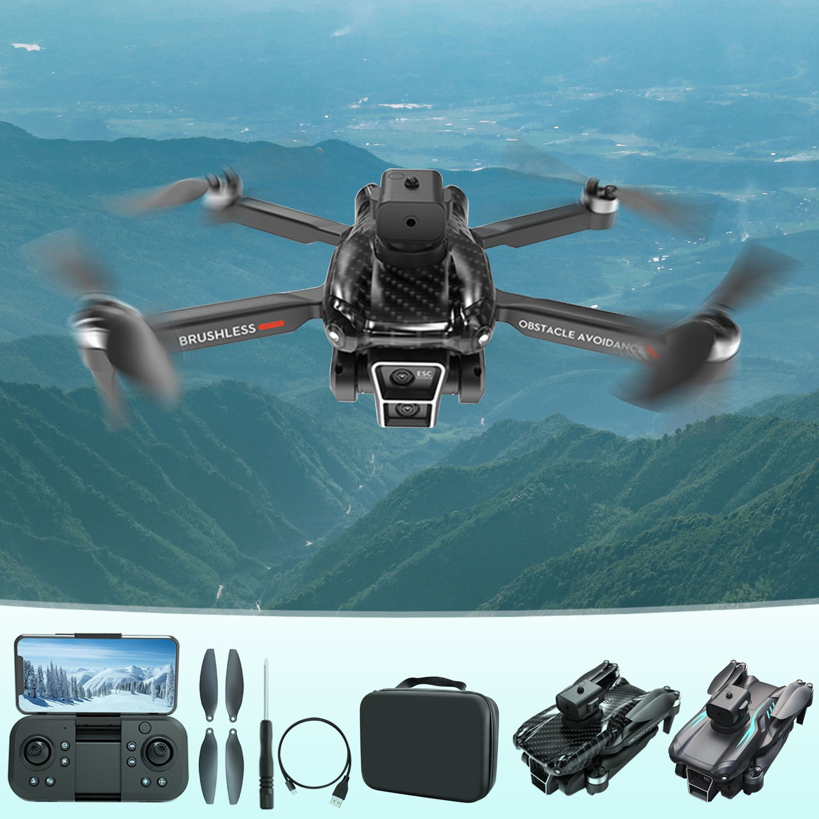 Viflosae The New High-definition Aerial Brushless Folding Drone ...