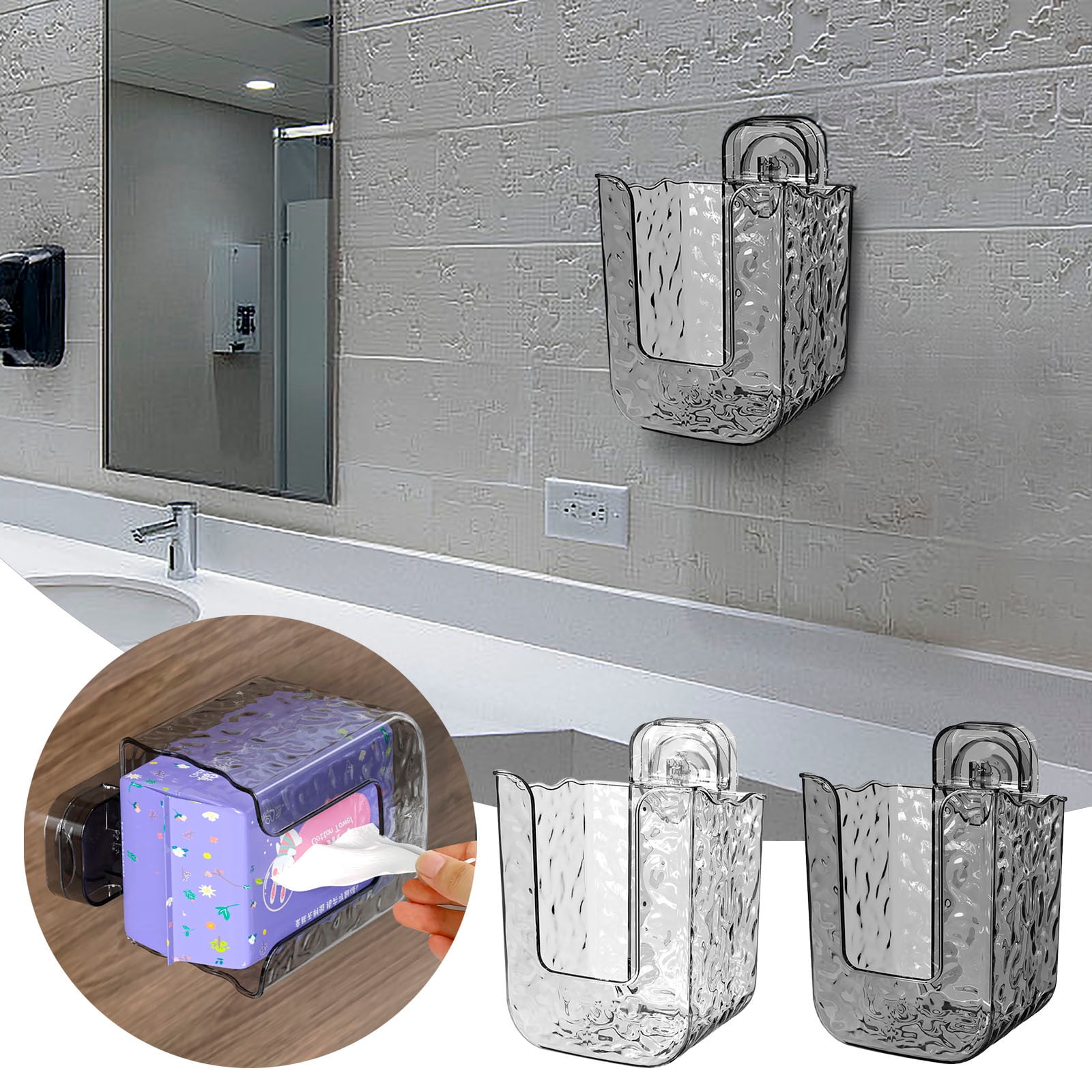 Viflosae Tissue Box Holders Tissue Box Cover Wipes Container Wipes ...