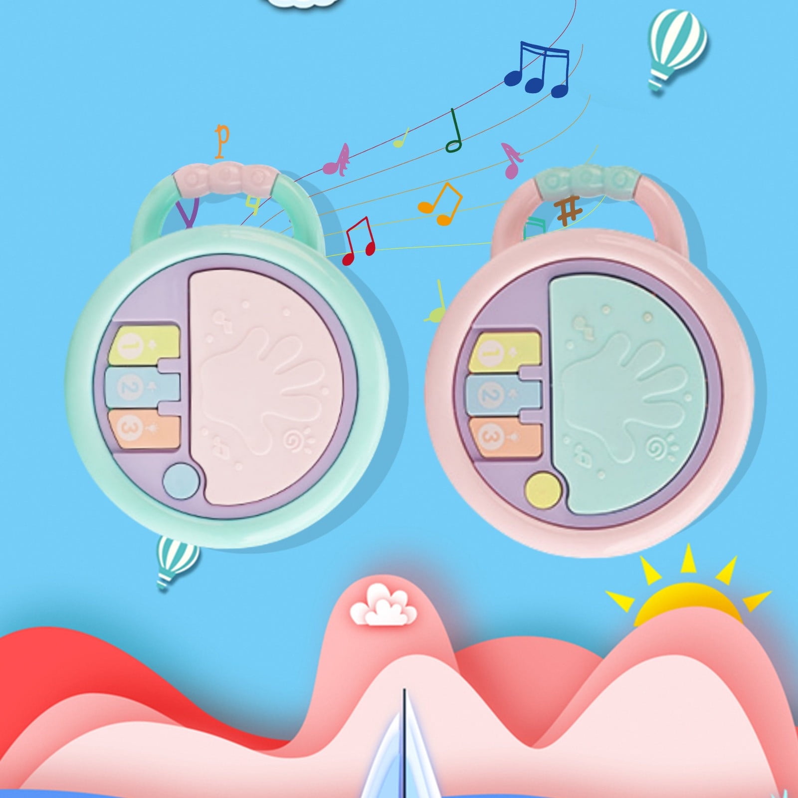 Viflosae Toddler Musical Instruments Children Music Toy Children's ...