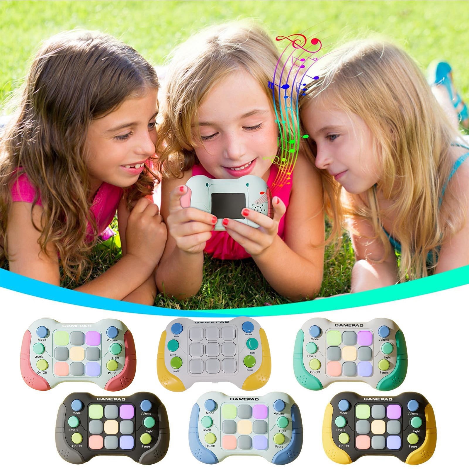Viflosae Toys for 3 Year Old Boys Fast Push Game Fidget Toys Upgraded ...