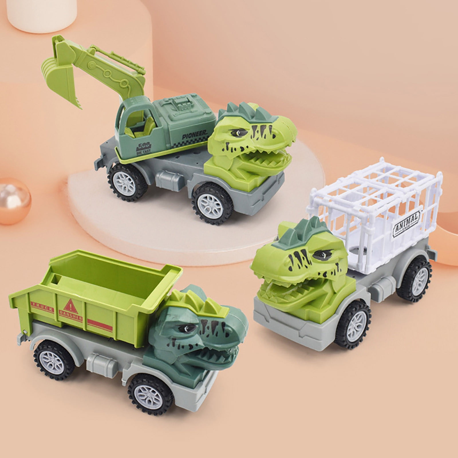 Viflosae Toys for Ages 8-13 Dinosaur Engineering Vehicle Excavator ...