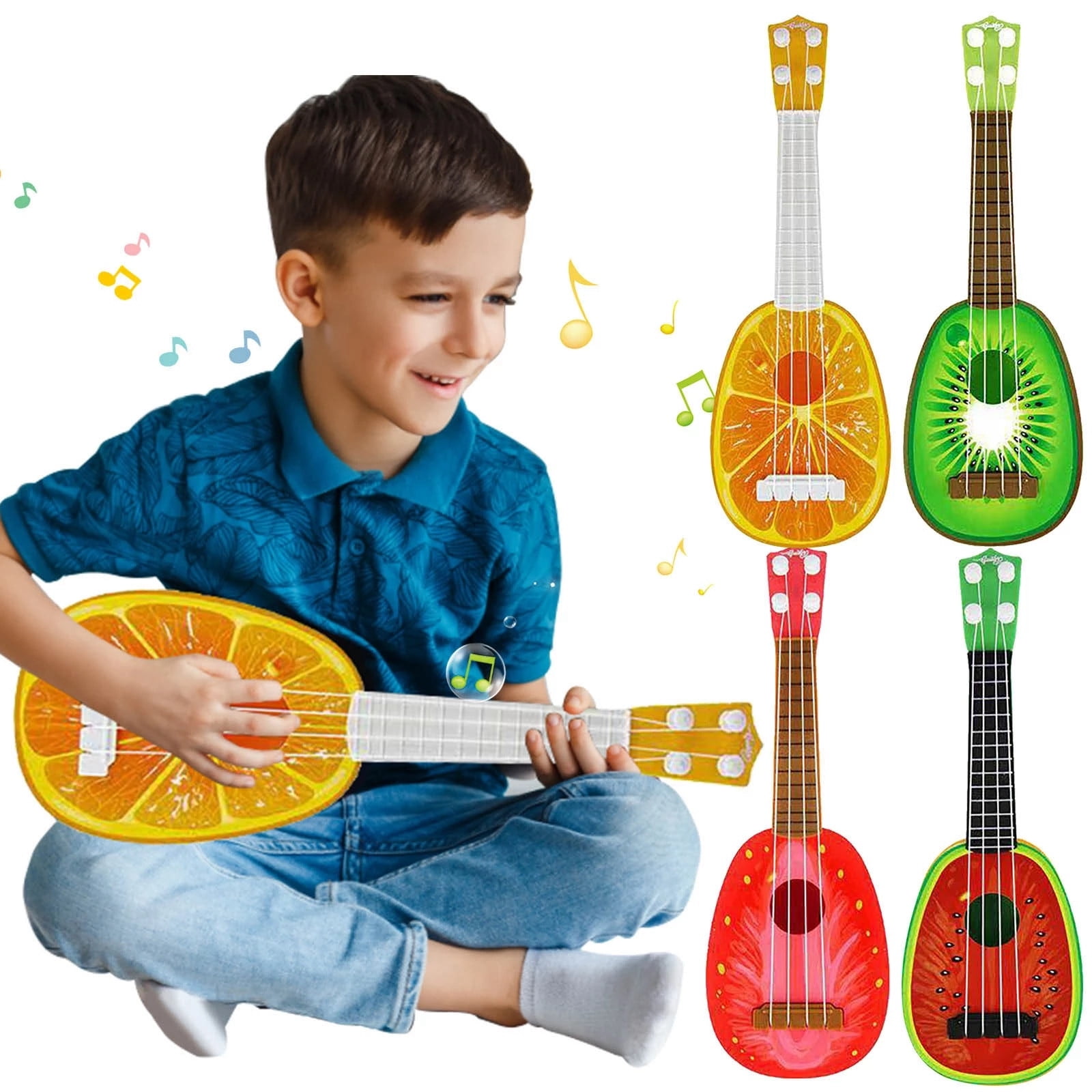 Viflosae Toys Kids Guitar Ukulele Beginner Musical Instrument 14 Inches ...