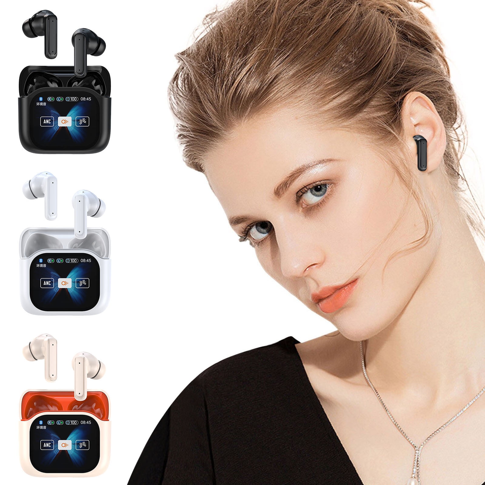 Viflosae Translation Earbuds Real Time Bluetooth Headset Noise ...