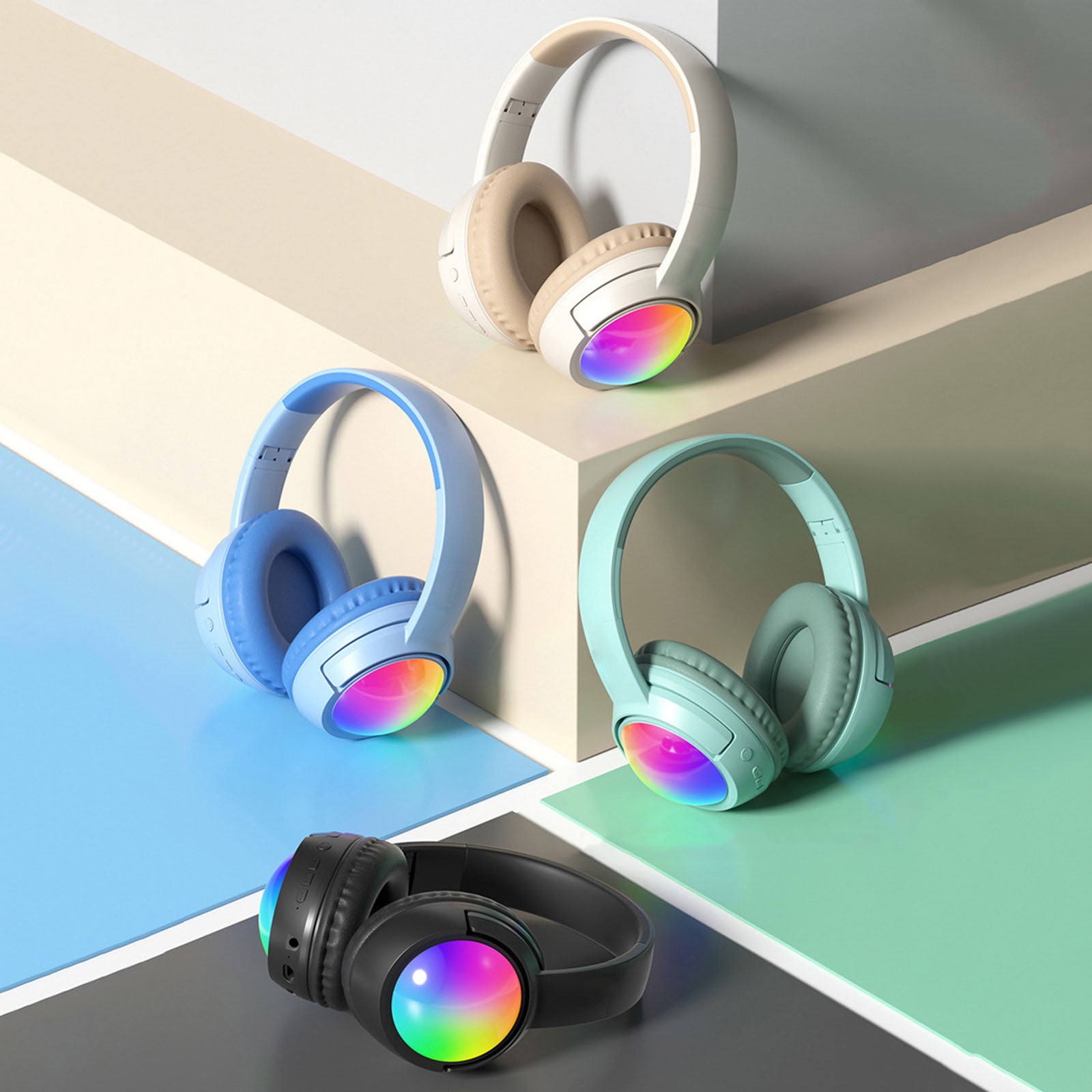Viflosae Wired Headphones Over the Ear Headphones Head Mounted Wired ...