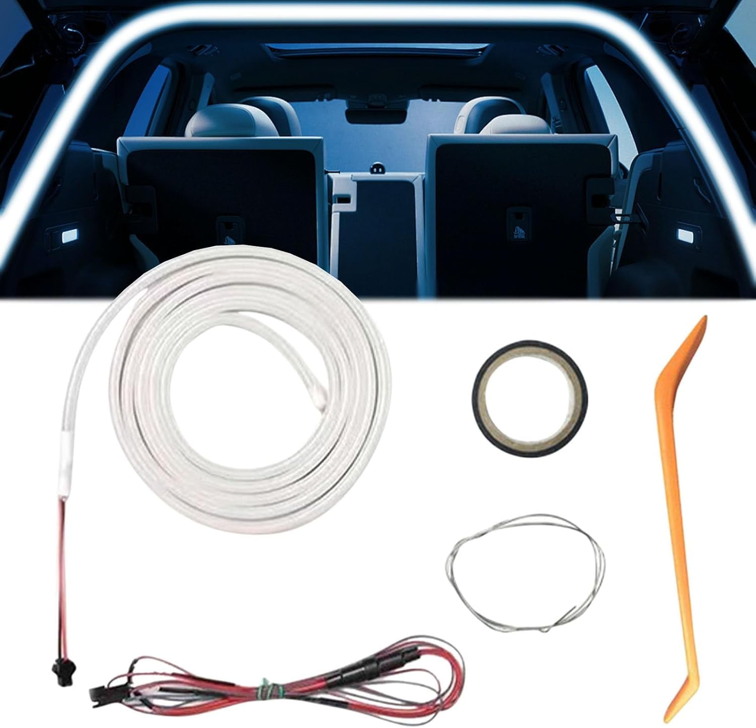 Vifucz Light Strip for Car Trunk Dynamic Flowing Car Trunk Light Strip ...