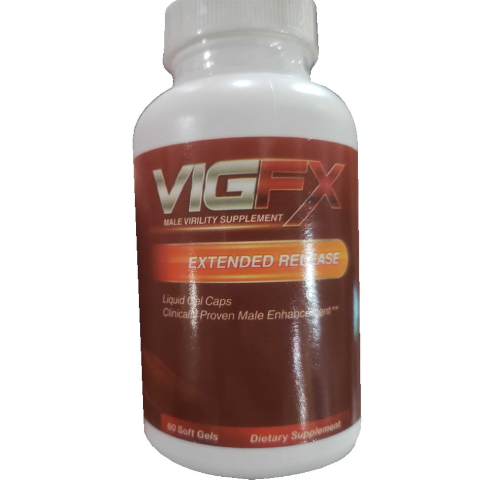 VigFX Virility Pills: 60 Extended Release Softgels, 30-Day Supply ...