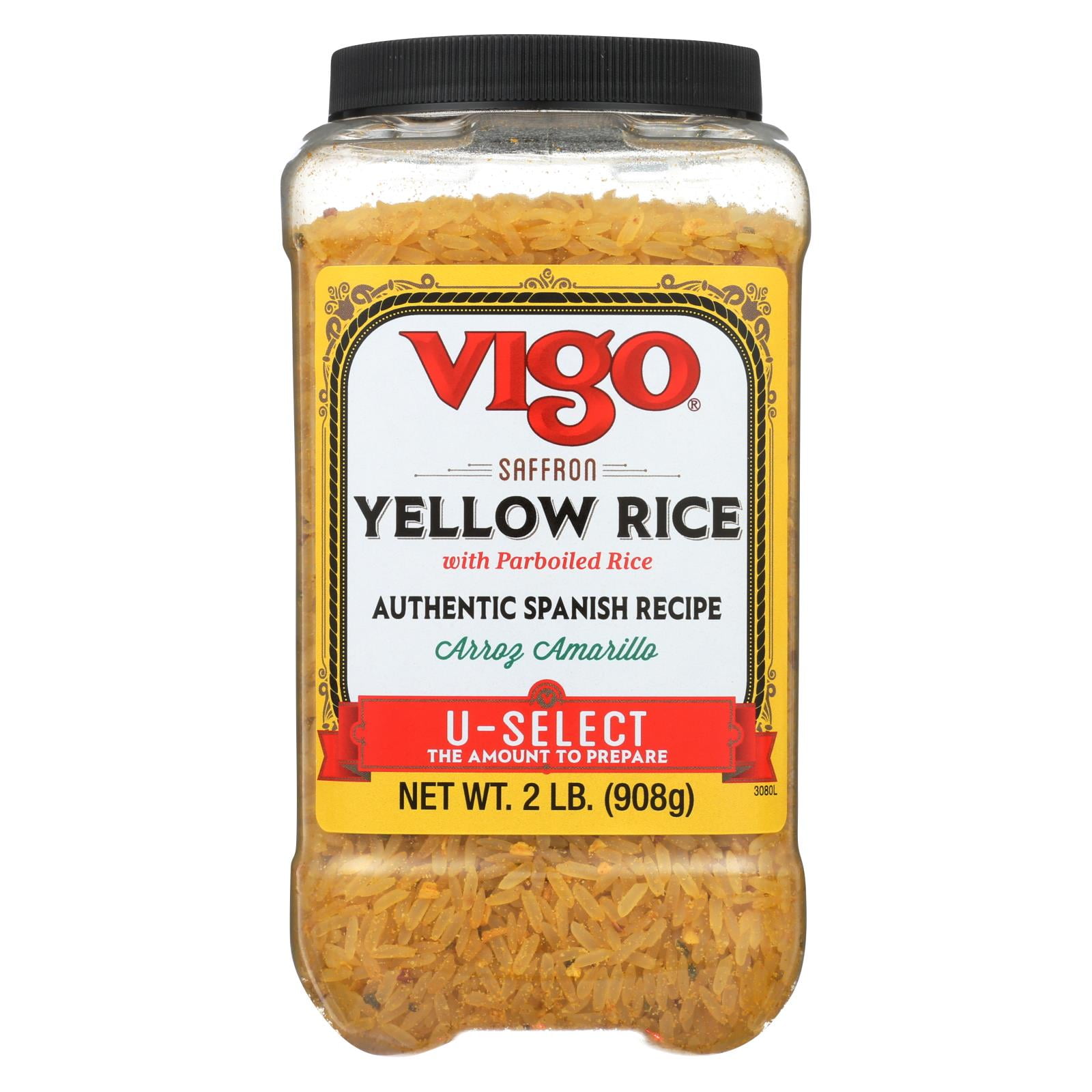 Vigo Authentic Spanish Saffron Yellow Rice, 2 lb [Pack of 4] - Walmart.com