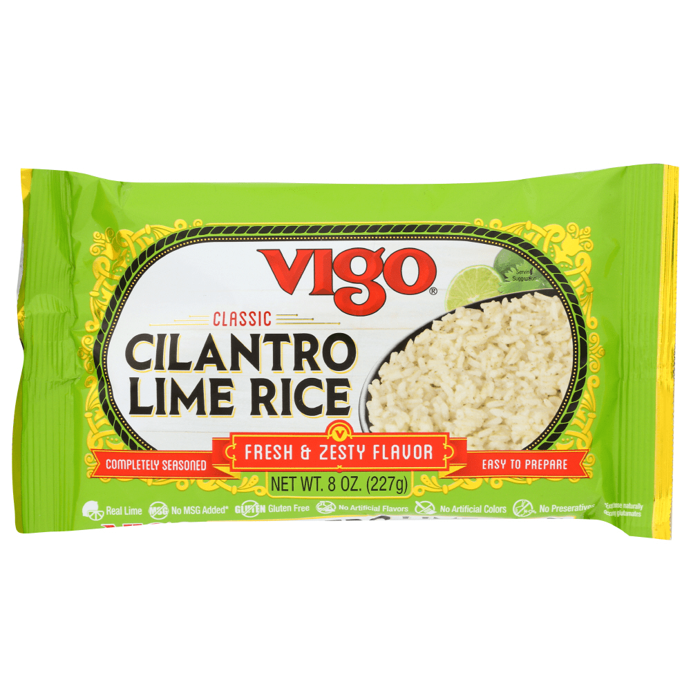 Vigo Classic Gluten Free, Fresh and Zesty Cilantro Lime Flavored Rice ...