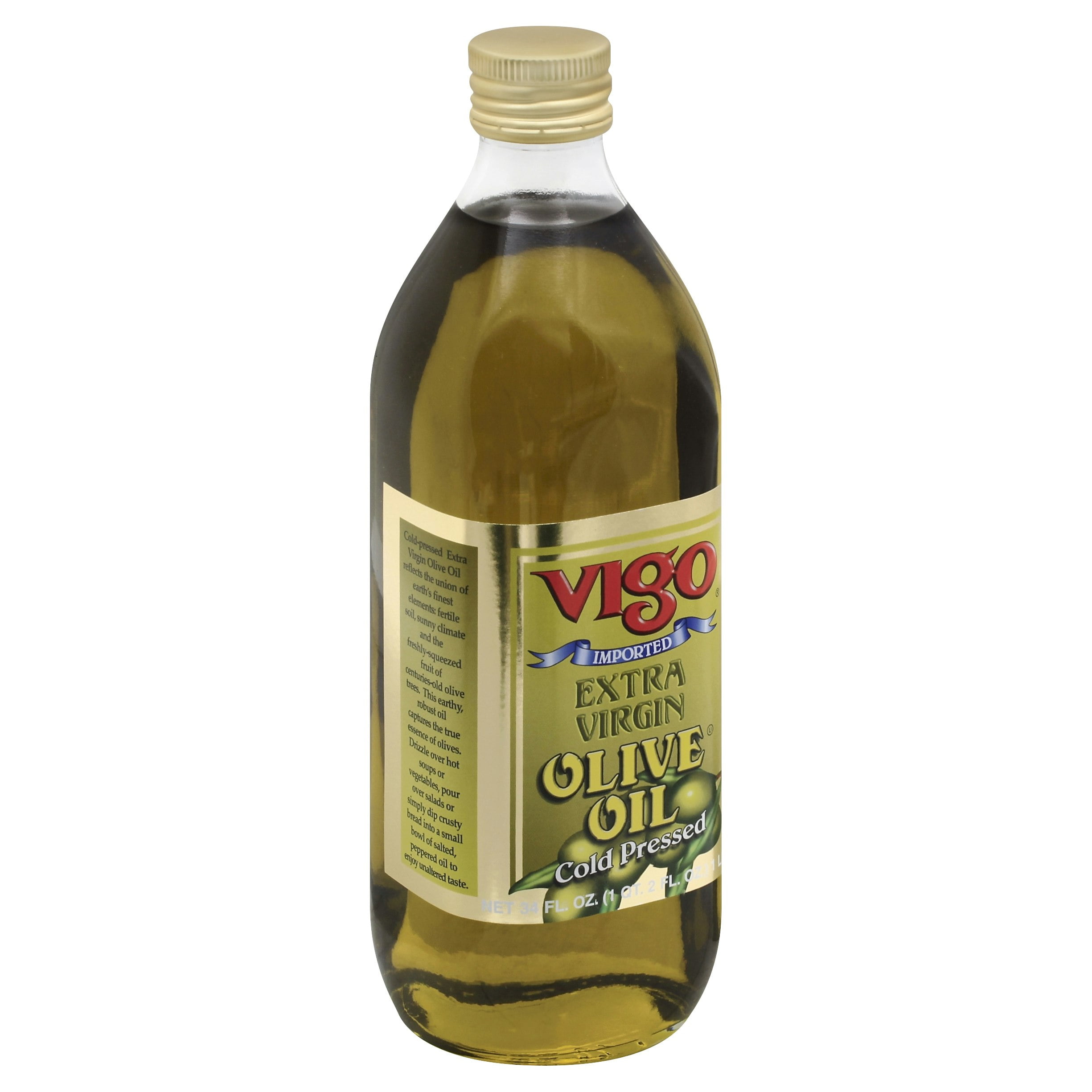 Vigo Extra Virgin Olive Oil 34 oz (Pack of 6) - Walmart.com