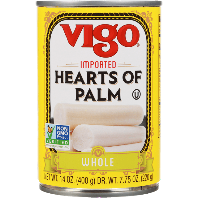 Vigo NON-GMO Imported Canned Whole Hearts of Palm,14 oz - Walmart.com