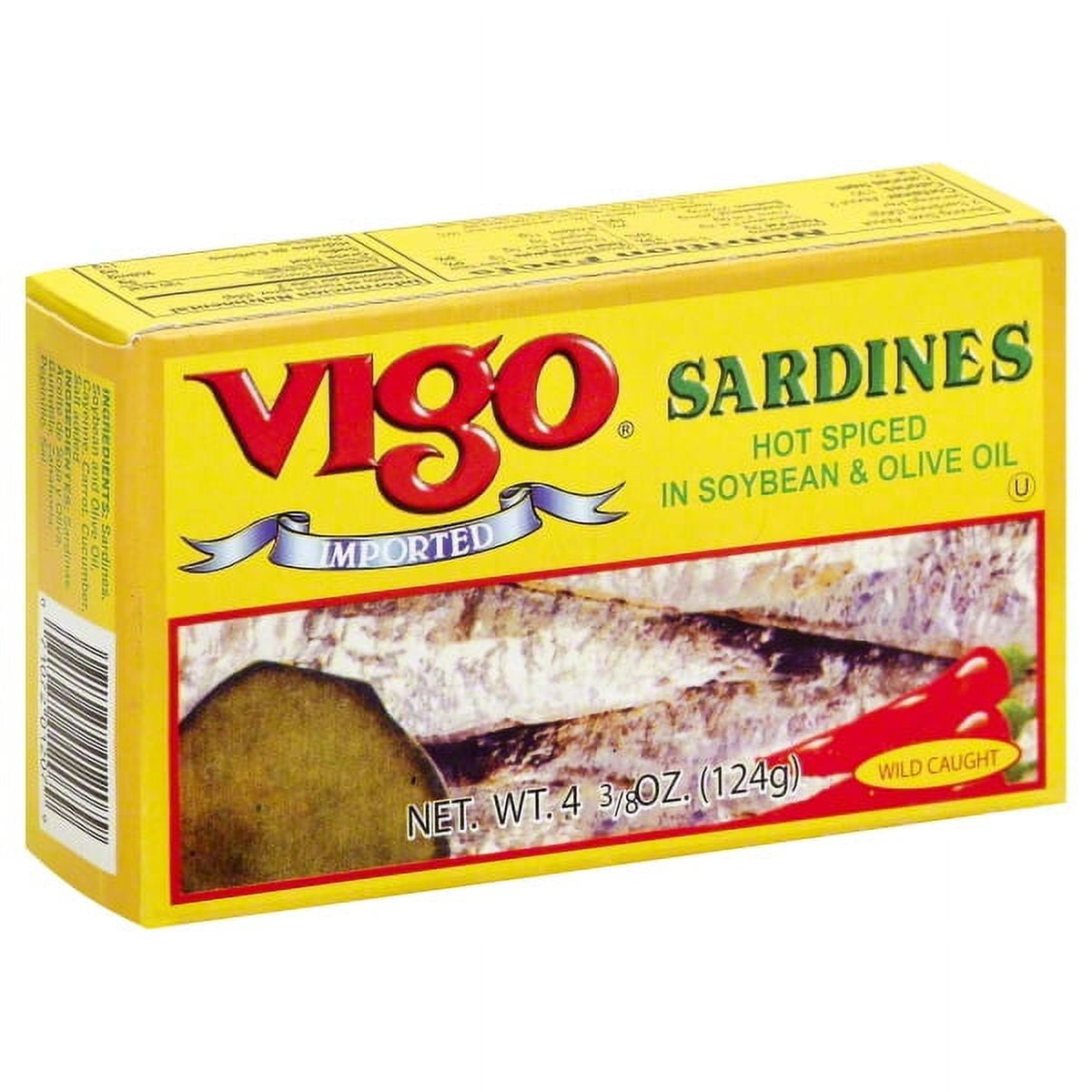 Vigo Importing Vigo Sardines, 4.375 oz - Walmart.com