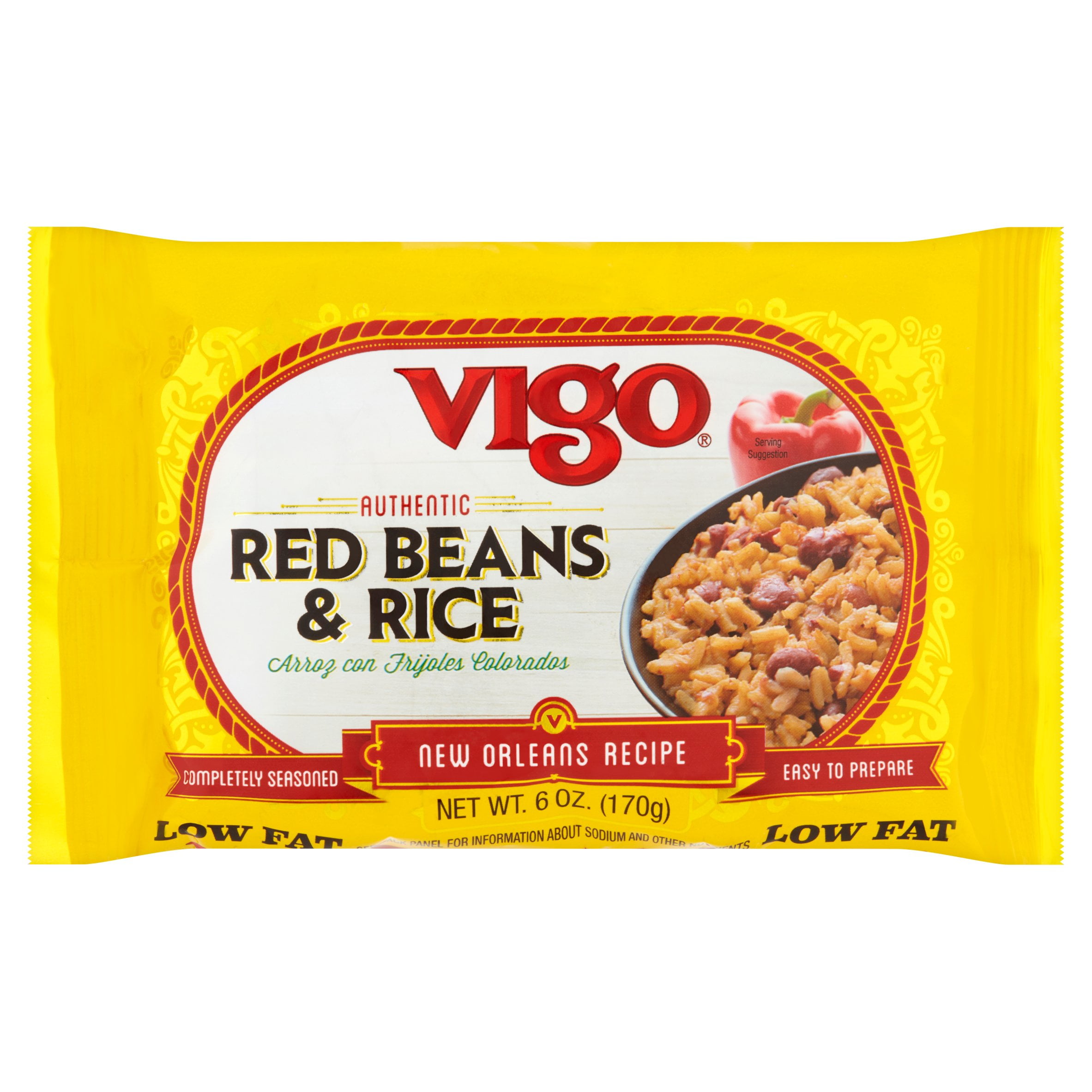 Vigo Authentic New Orleans Recipe Red Beans and Rice - Easy to Prepare ...