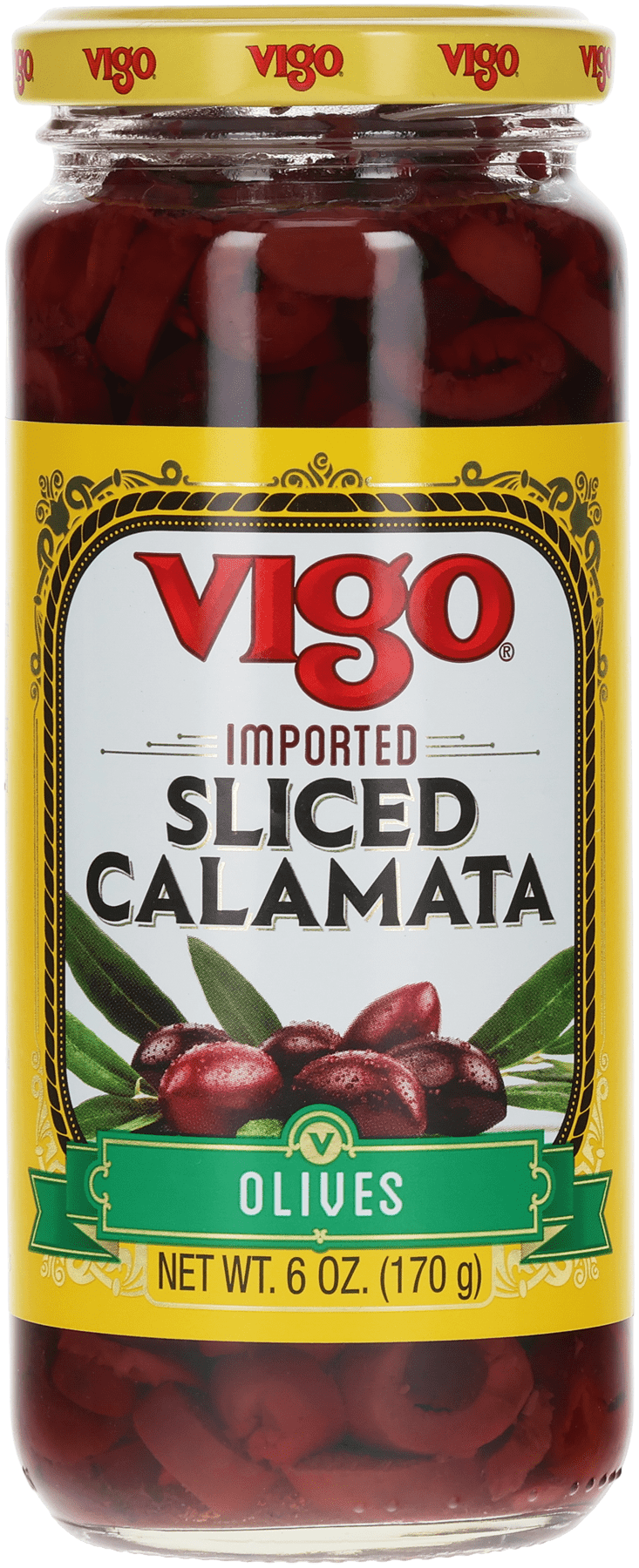 Vigo Sliced Calamata Olives, 6 oz, Allergens Not Contained - Walmart.com