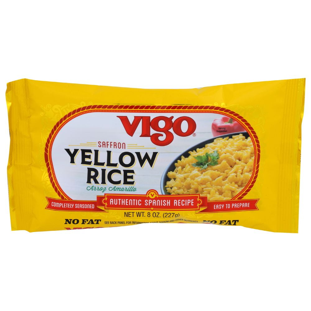 Vigo Yellow Rice Bag, 8 Ounce -- 12 per Case. - Walmart.com