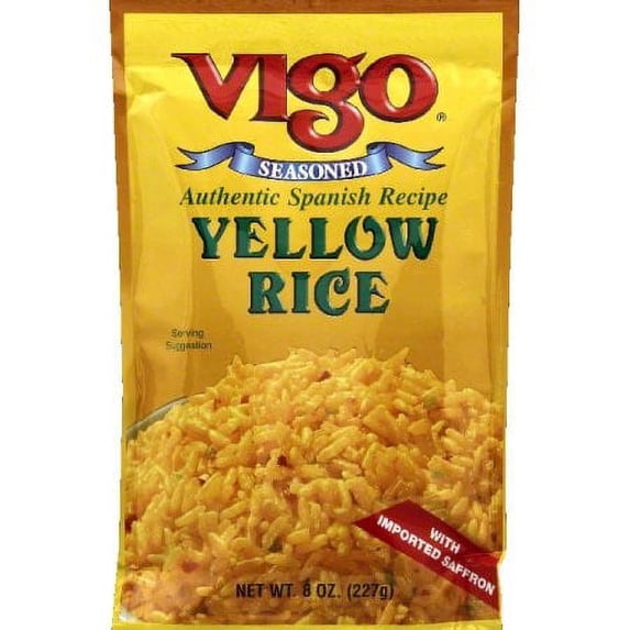 Vigo Yellow Rice, Seasoned, 8 Oz - Walmart.com
