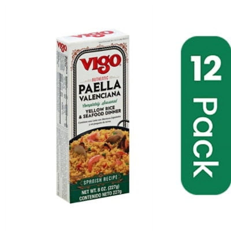 Vigo Yellow Seafood Paella Rice Mix 8 oz (Pack Of 12) - Walmart.com