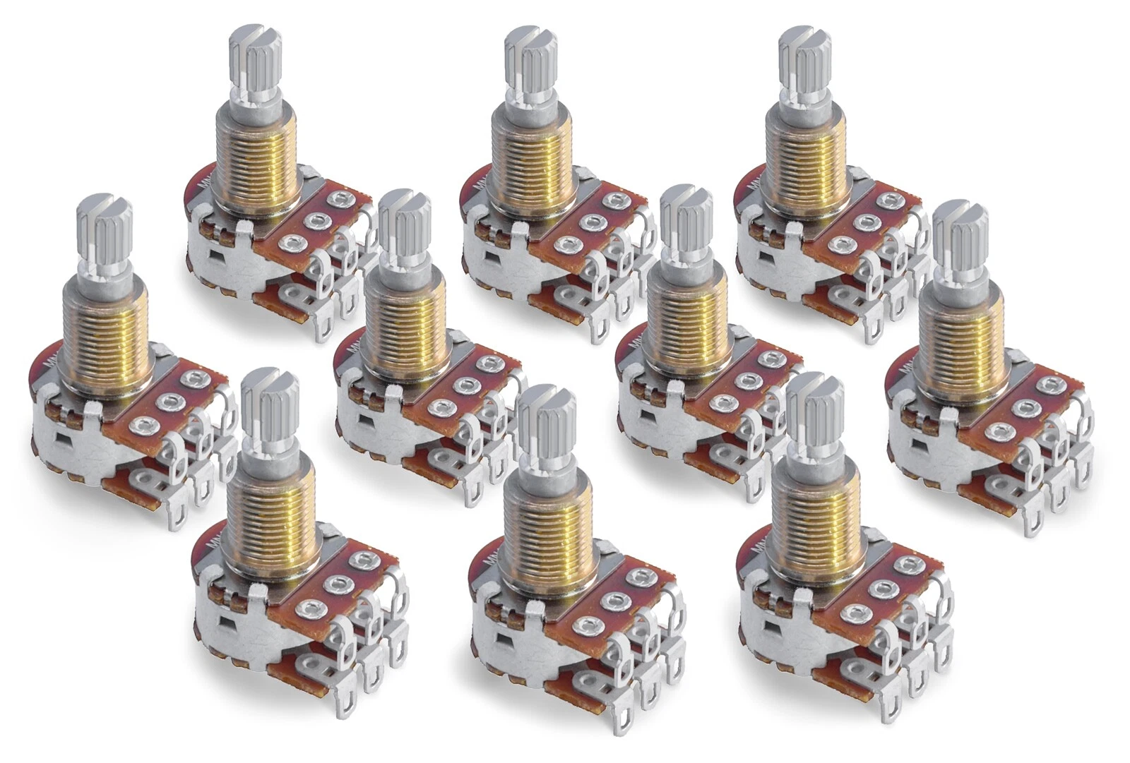 Vigor - 10 Tt Electronics 10 Kilohms 17Mm Rotary 2-Gang Mn Balance ...