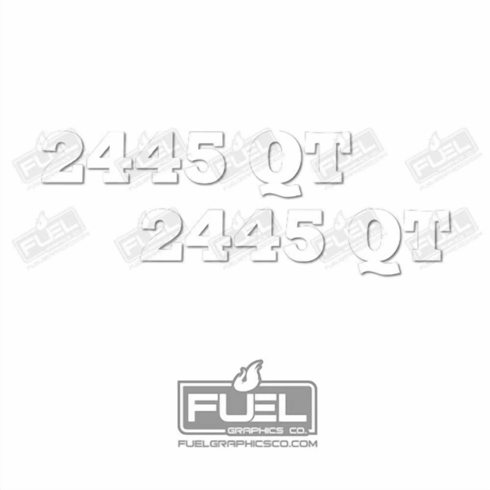 Vigor - 2445 Qt Bush Hog Rotary Cutter Mower Premium Vinyl Decal - 10 ...