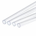 Vigor - 4Pcs Acrylic Pipe Rigid Round Tube Clear 1/2"(12Mm) Id 5/8 ...