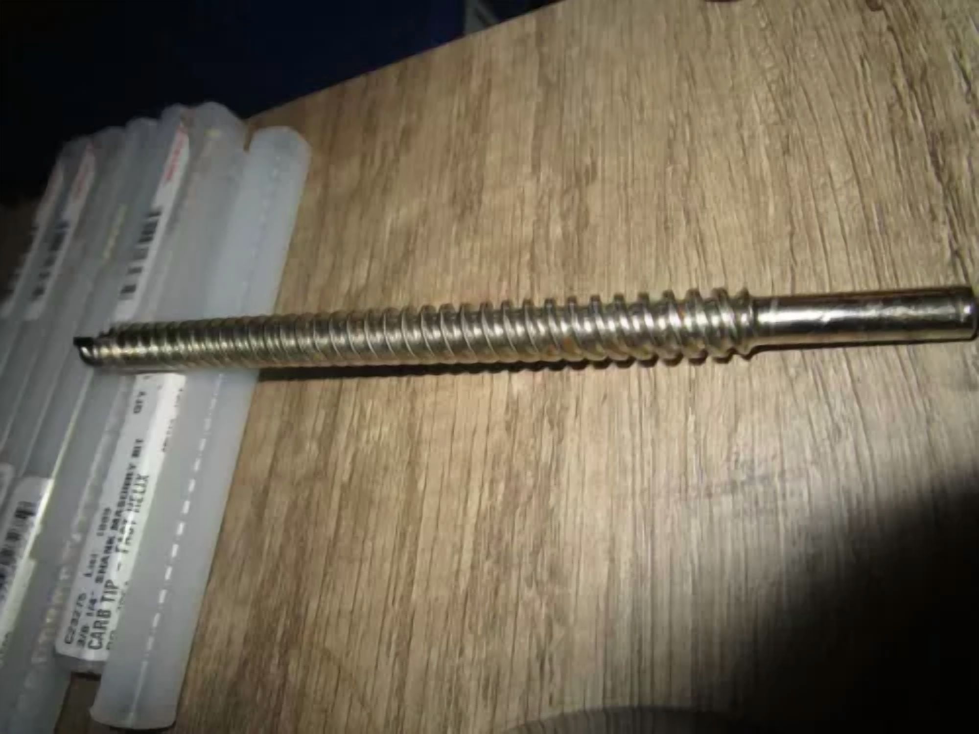 Vigor - (6) 3/8" X 6" Bright Finish Carbide Tipped Masonry Drill Bit ...