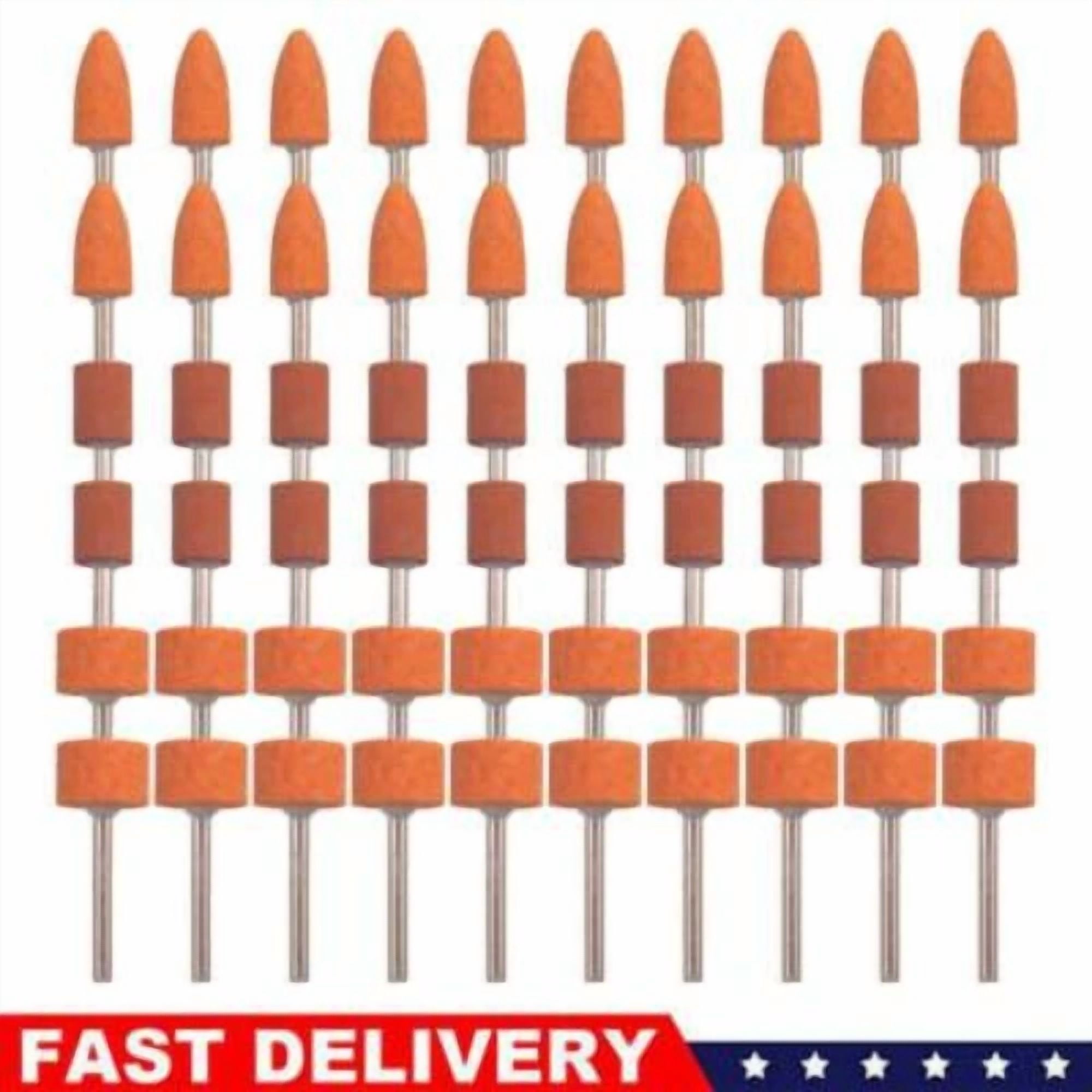 Vigor - 60X Grinding Stone Set 1/8" Shank, Sanding Drill Bit For Rotary ...