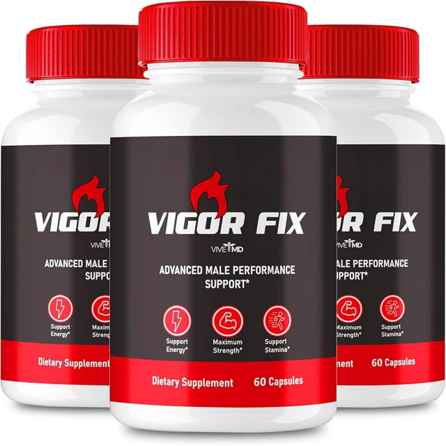 Vigor Fix Pills, VigorFix Capsules All Daily Nutrition (3 Pack ...