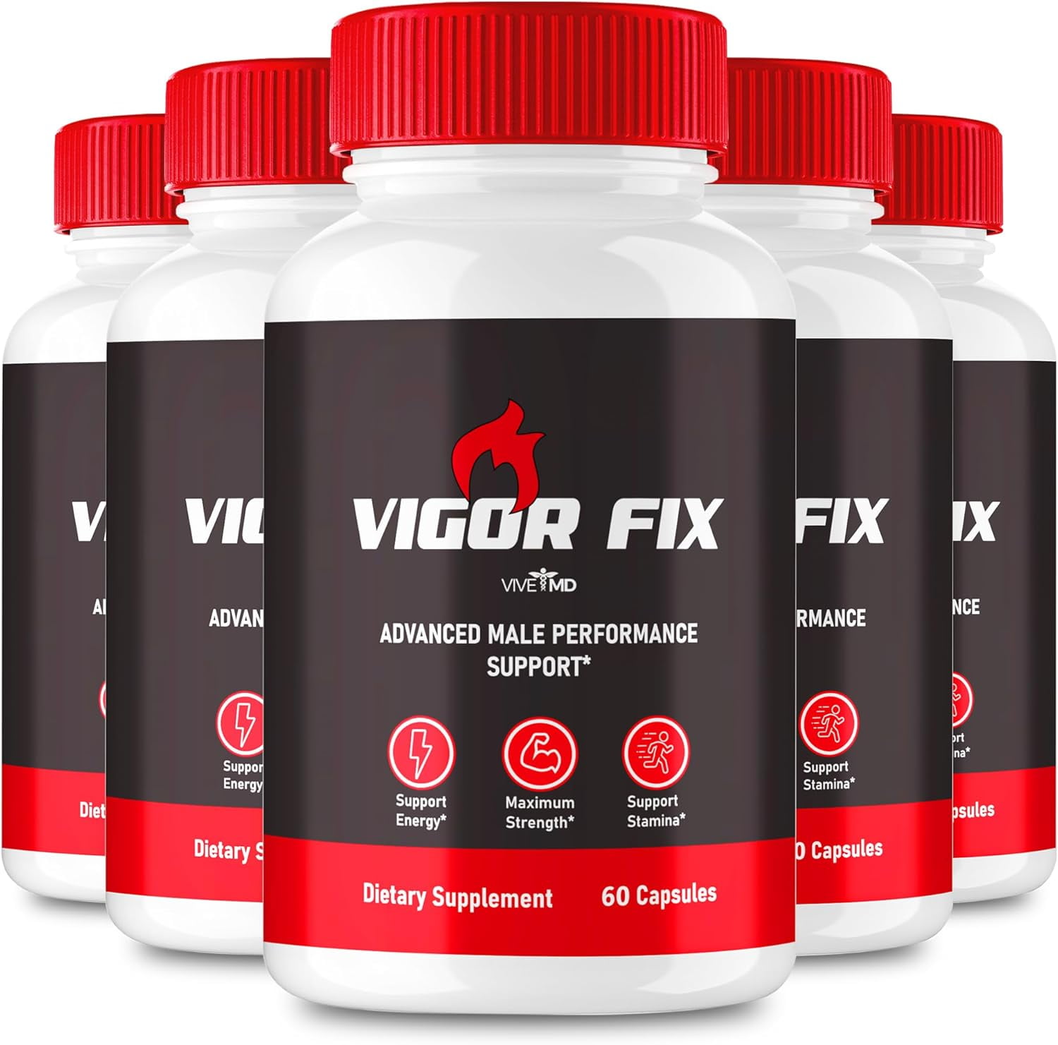 Vigor Fix Pills, VigorFix Capsules All Daily Nutrition (5 Pack ...