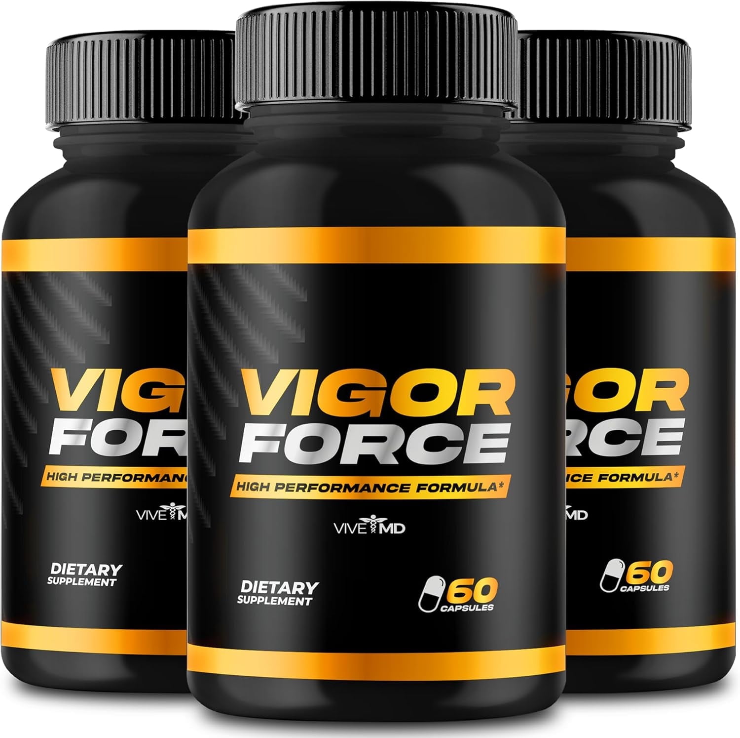 Vigor Force Capsules, VigorForce Pills (3 Pack) - Walmart.com